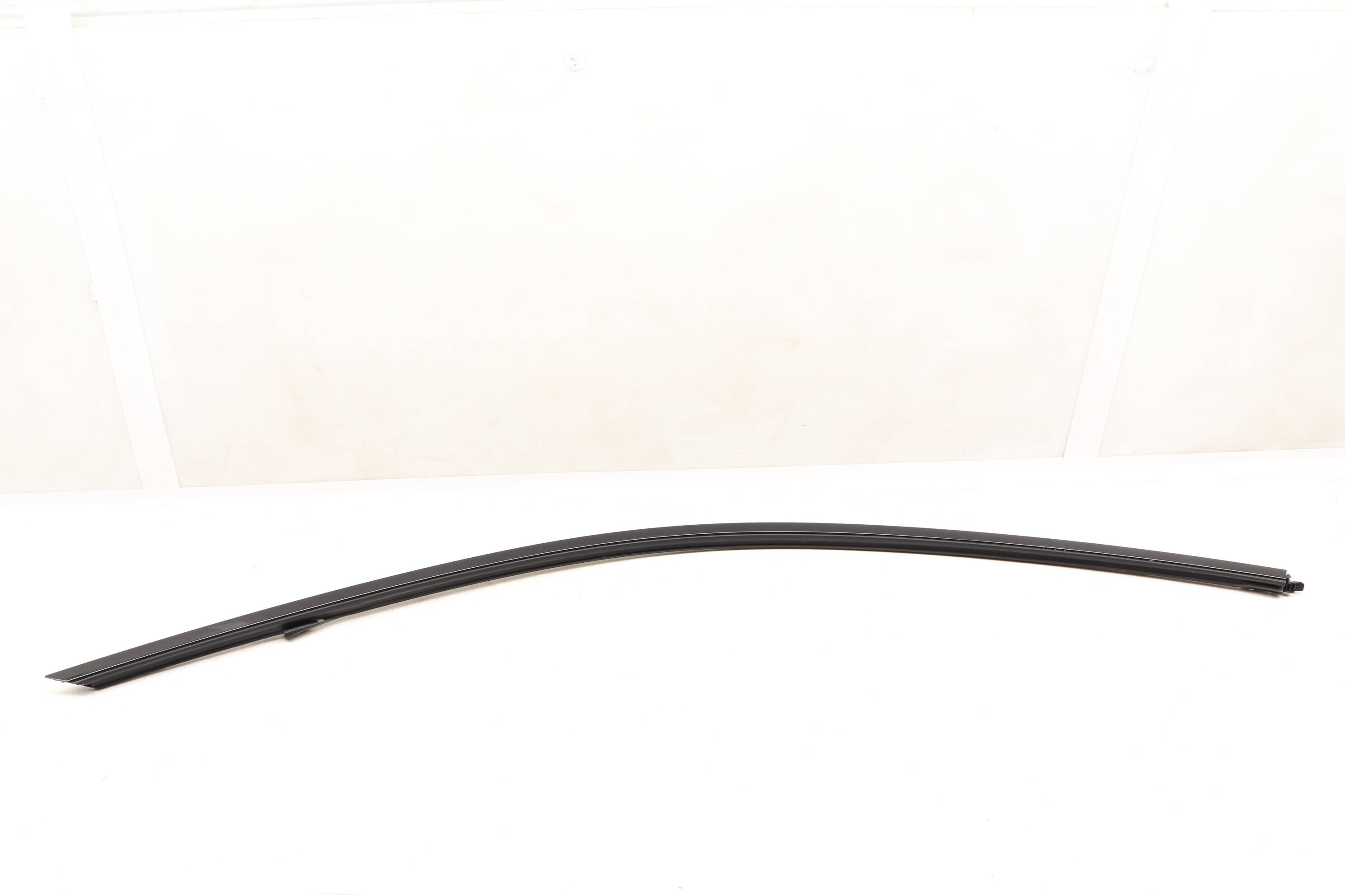 BMW Front Left Exterior Door Window Trim / Molding 51767433337