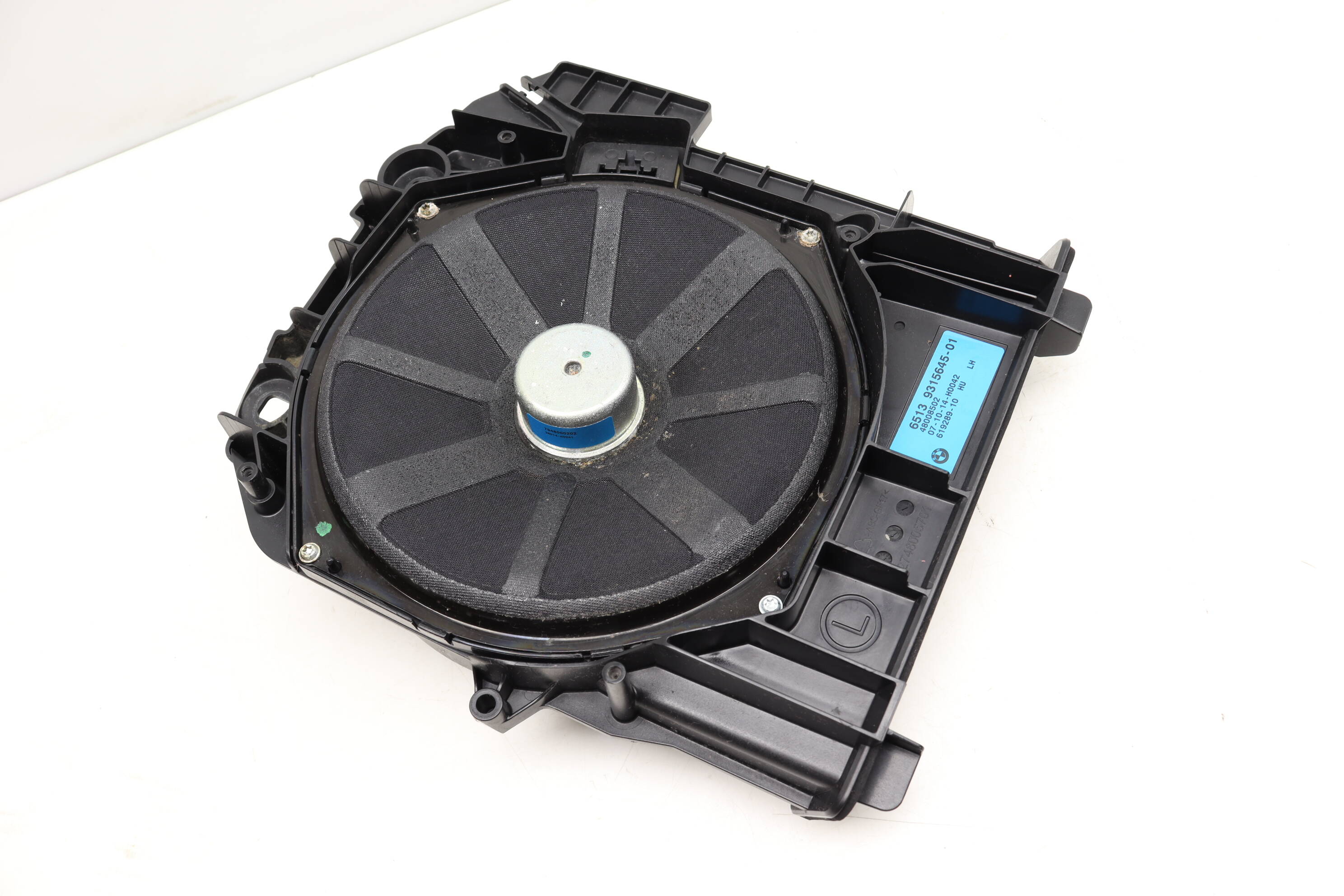 BMW Left Hifi Central Speaker / Woofer 65139315645