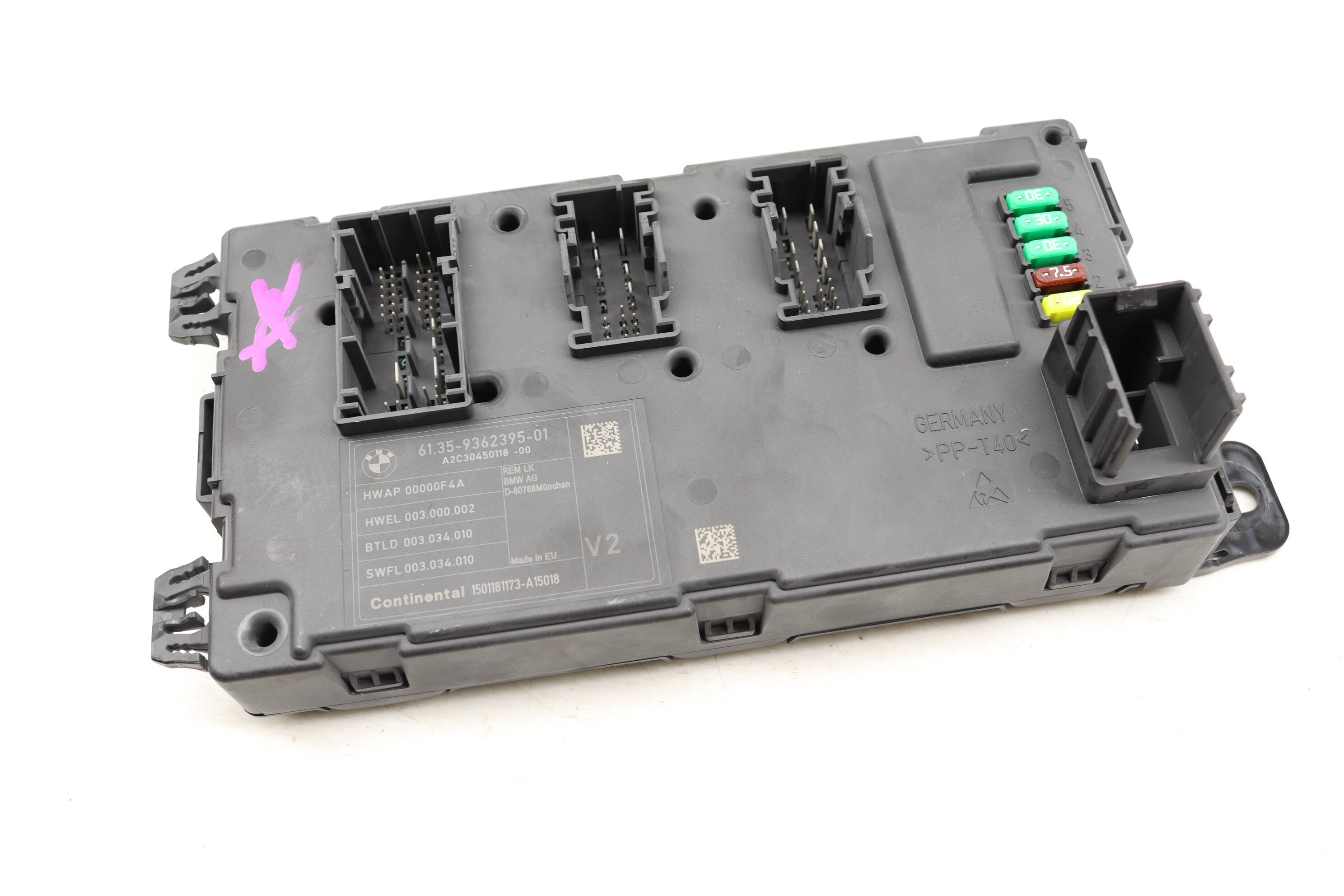 BMW Rear Body Control Module / Bcm 61359362395