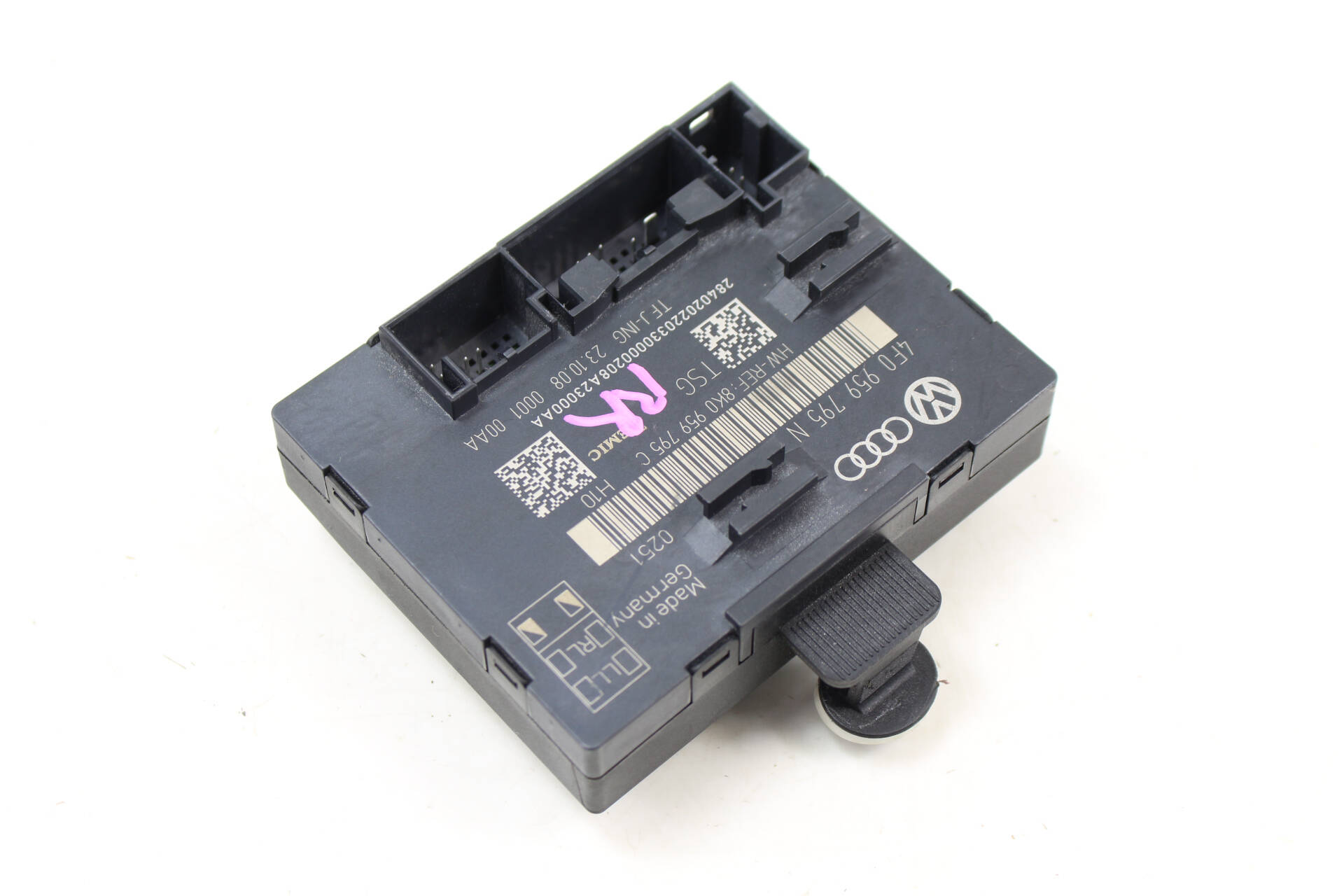 Audi Rear Door / Window Control Module 4F0959795N