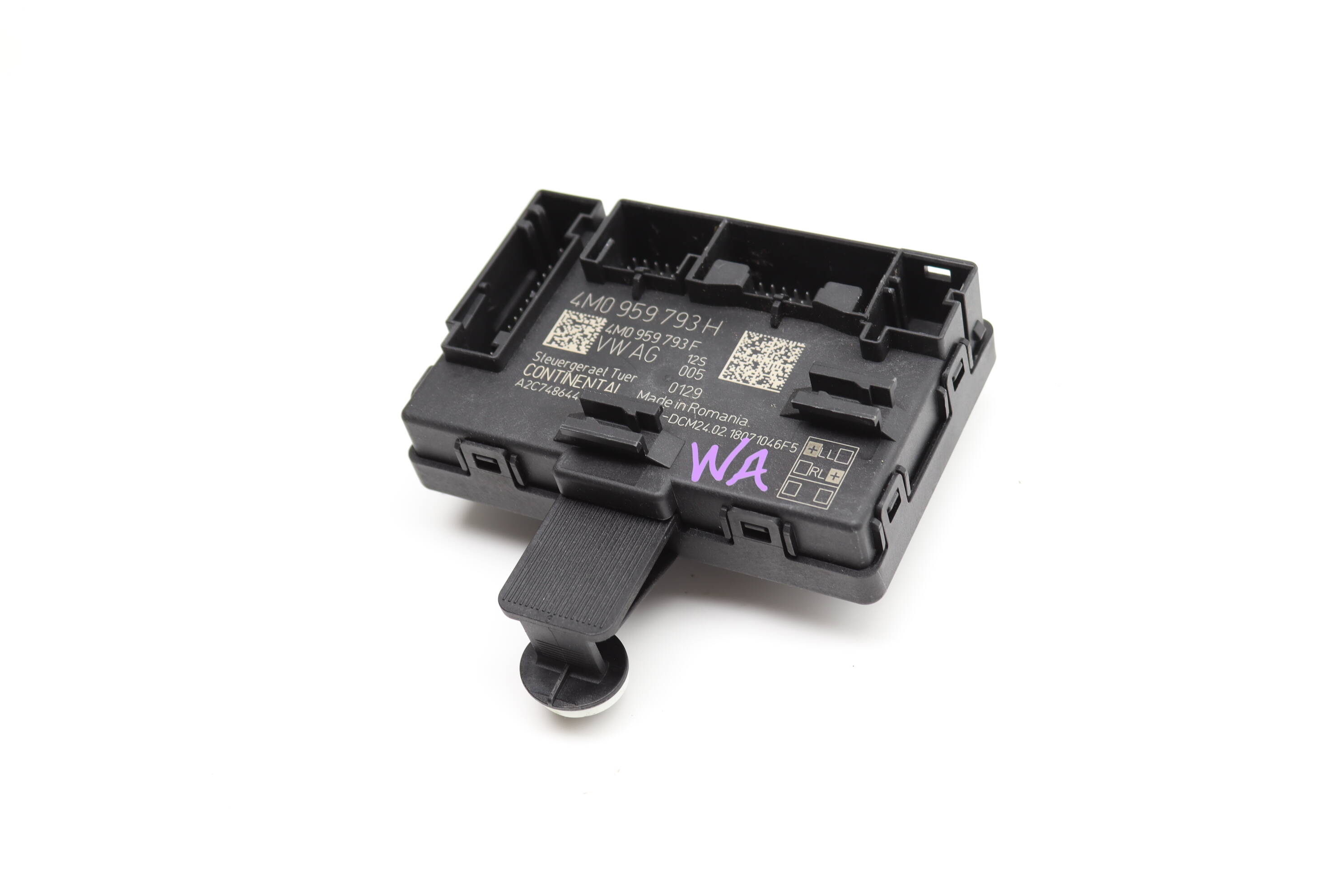 Audi Front Left Door Control Module 4M0959793H
