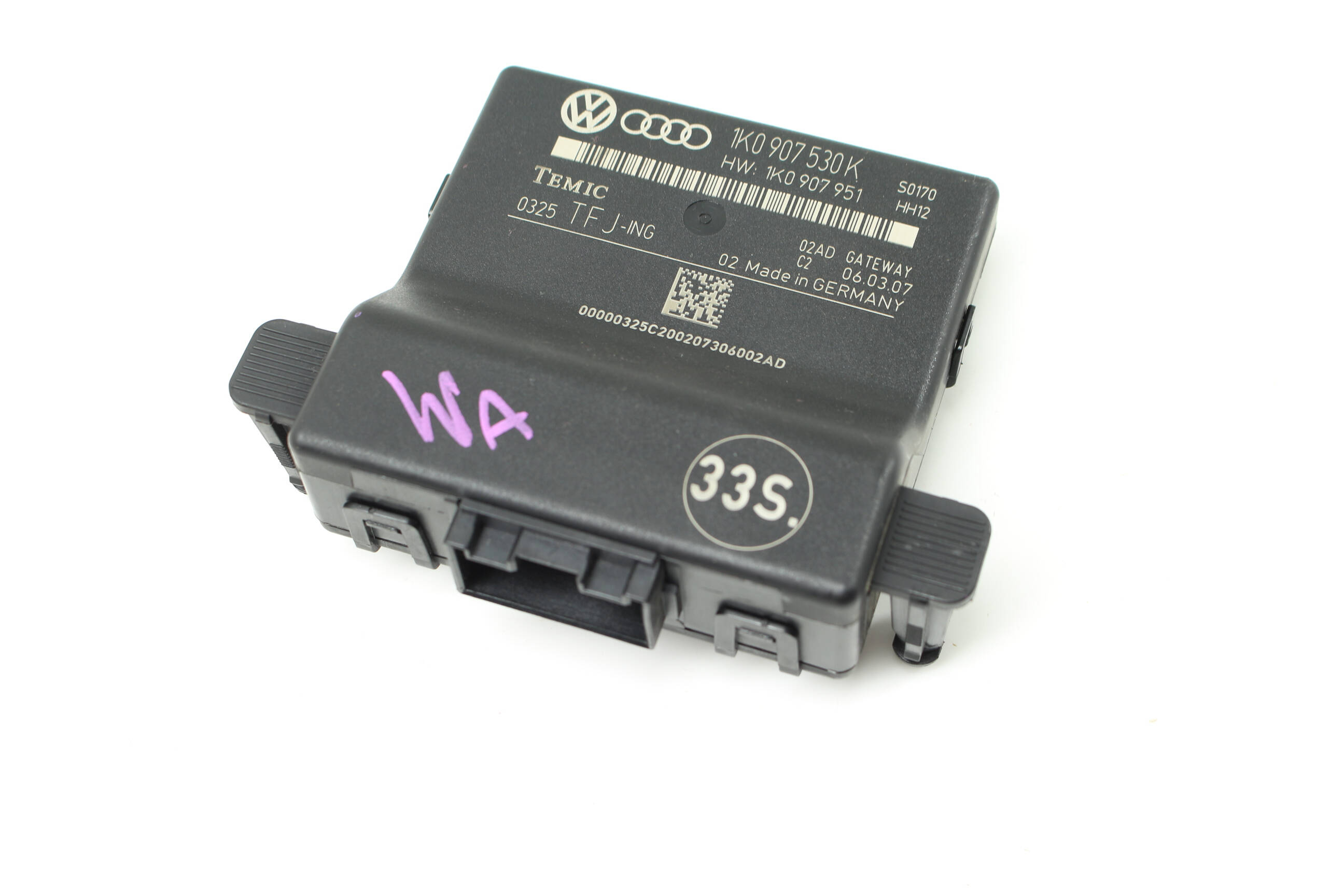GATEWAY / DATA BUS CONTROL MODULE - AUDI A3 R8 TT VW EOS - 1K0907530K