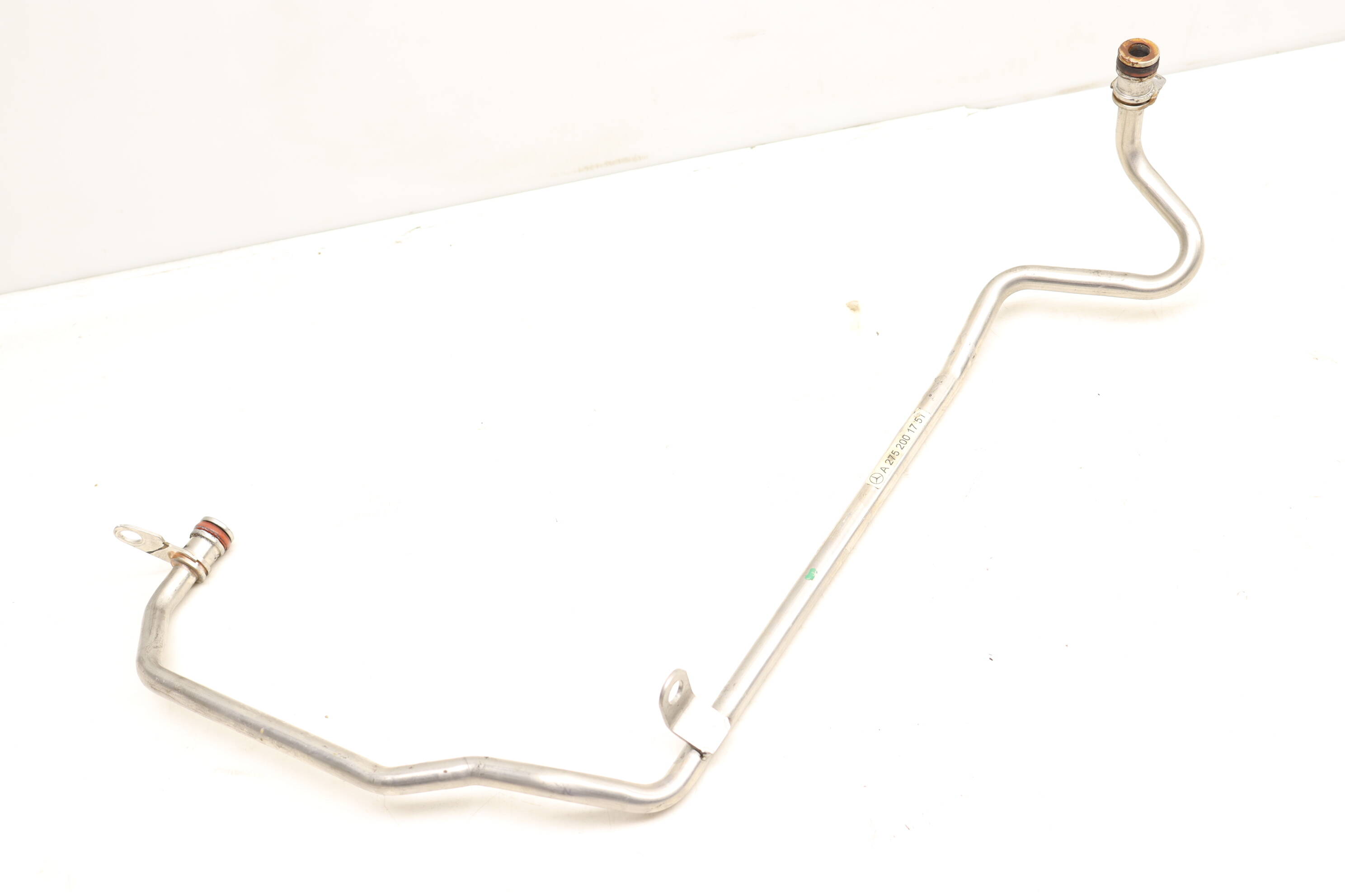 Mercedes-Benz Left Turbo Coolant Return Line / Pipe 2752001751