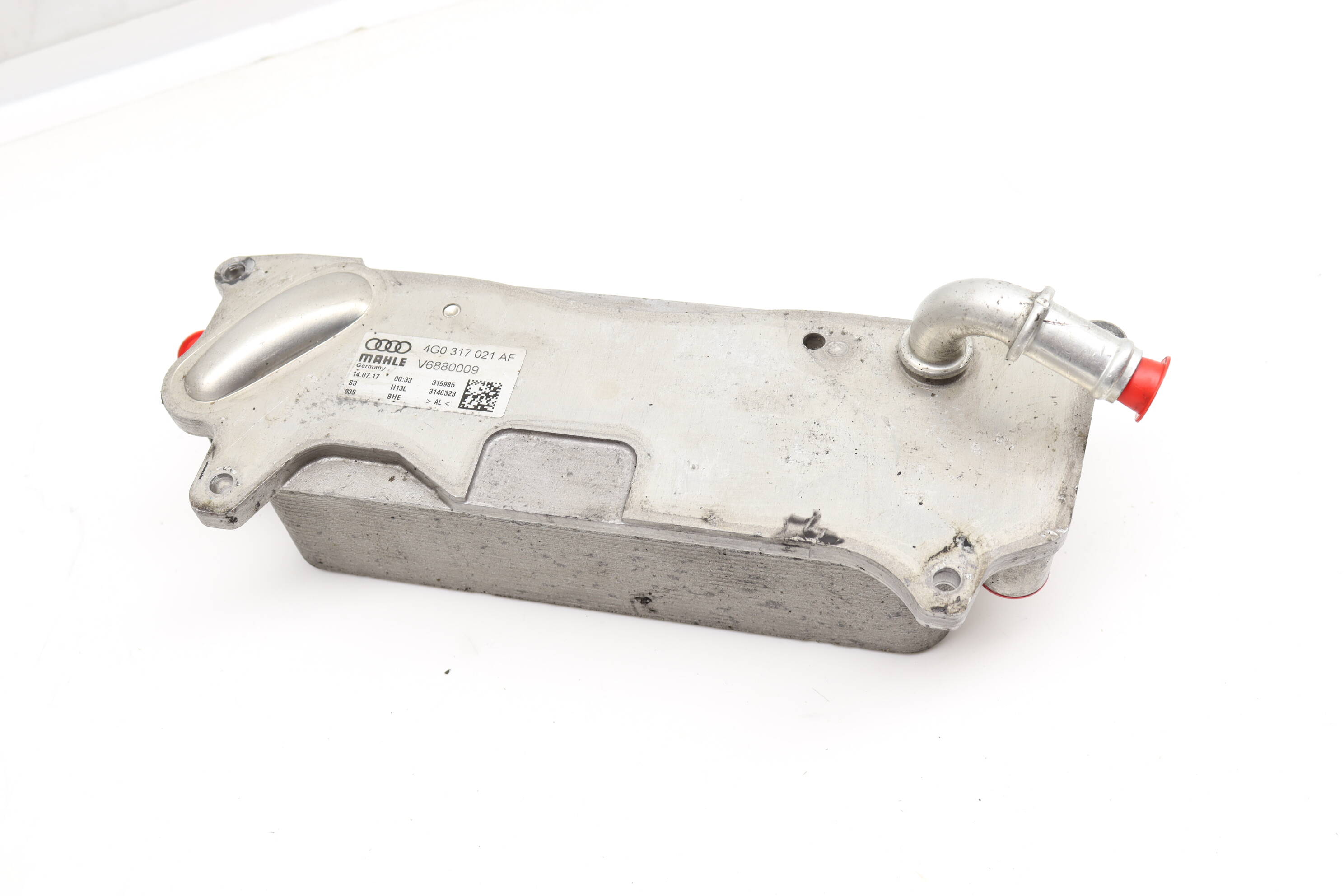 Audi Transmission Cooler Return Line / Pipe 4G0317817Q