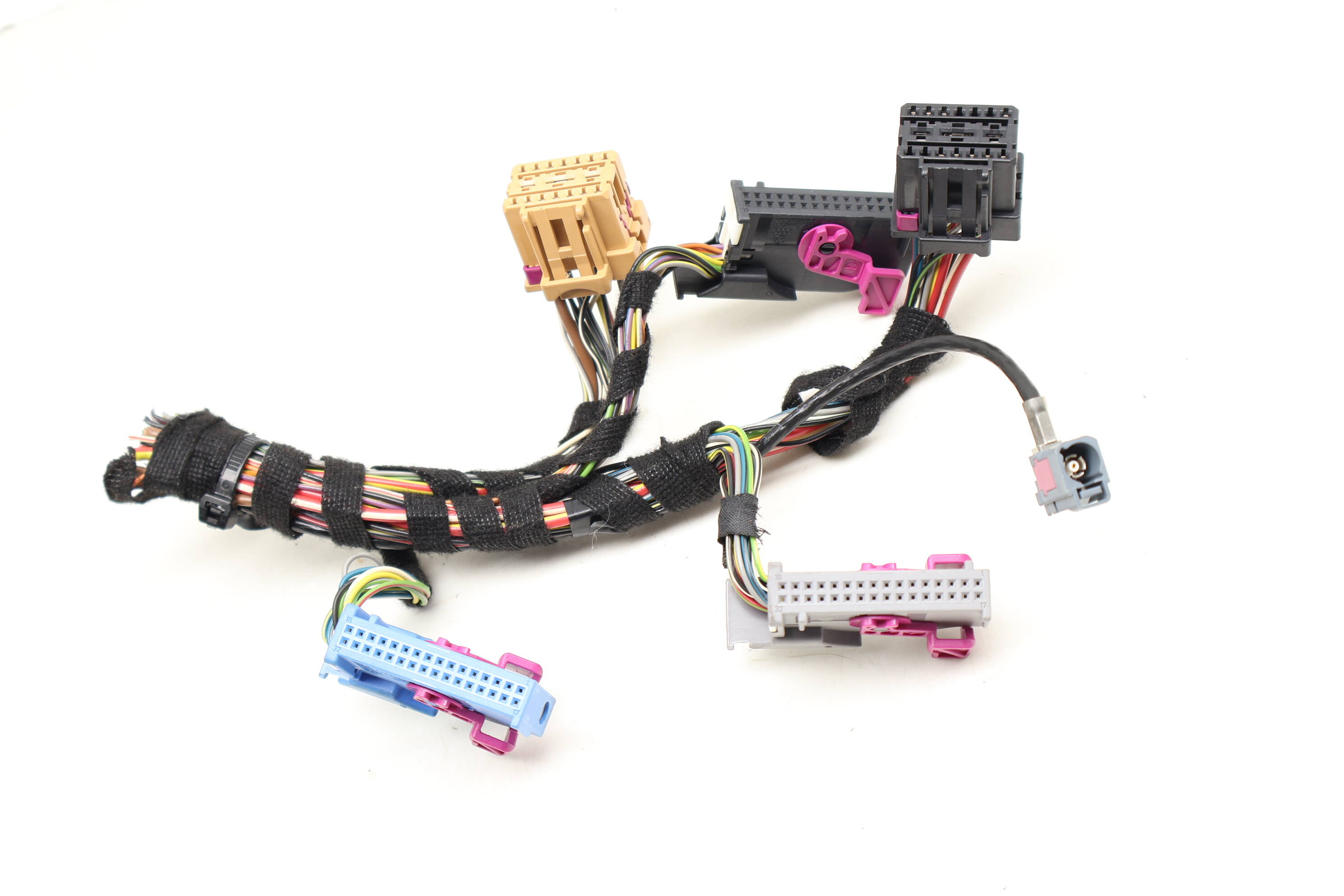 Audi Ccm / Comfort Control Module Wiring Connector / Pigtail Set