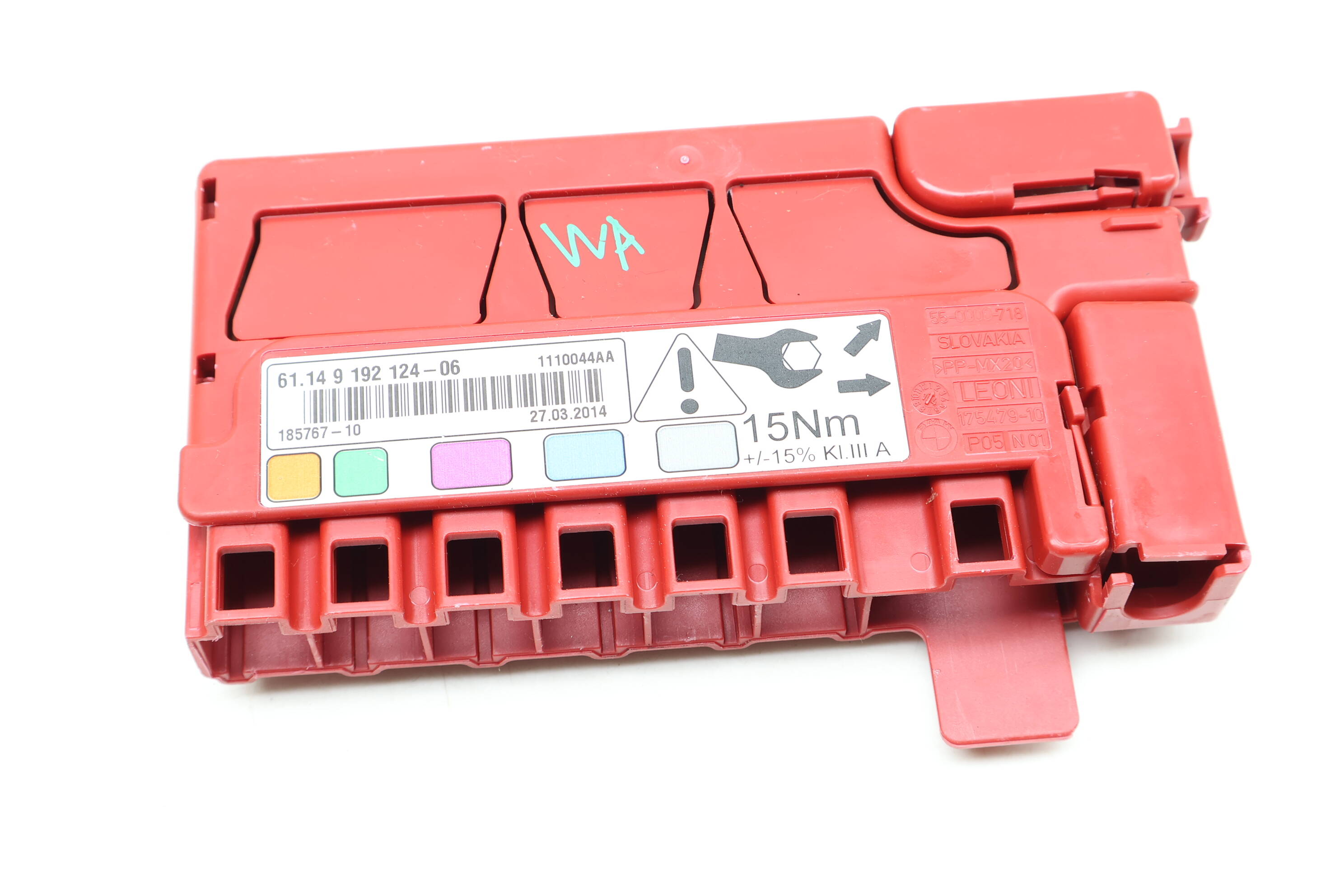 BMW Rear Power Distribution / Fuse Box (Z4) 61149192124