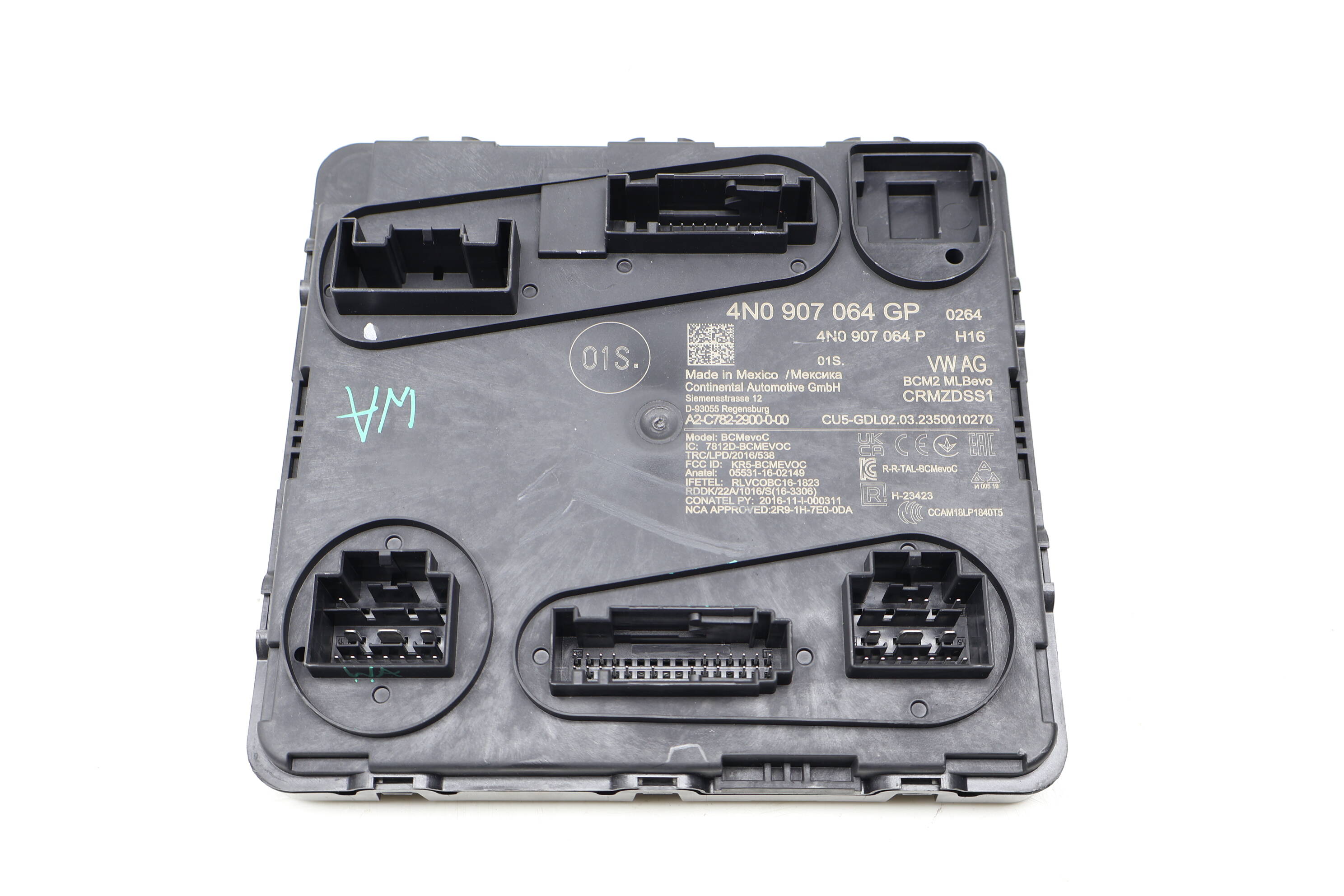 Audi Comfort Control Module / Ccm / Bcm 4N0907064GP