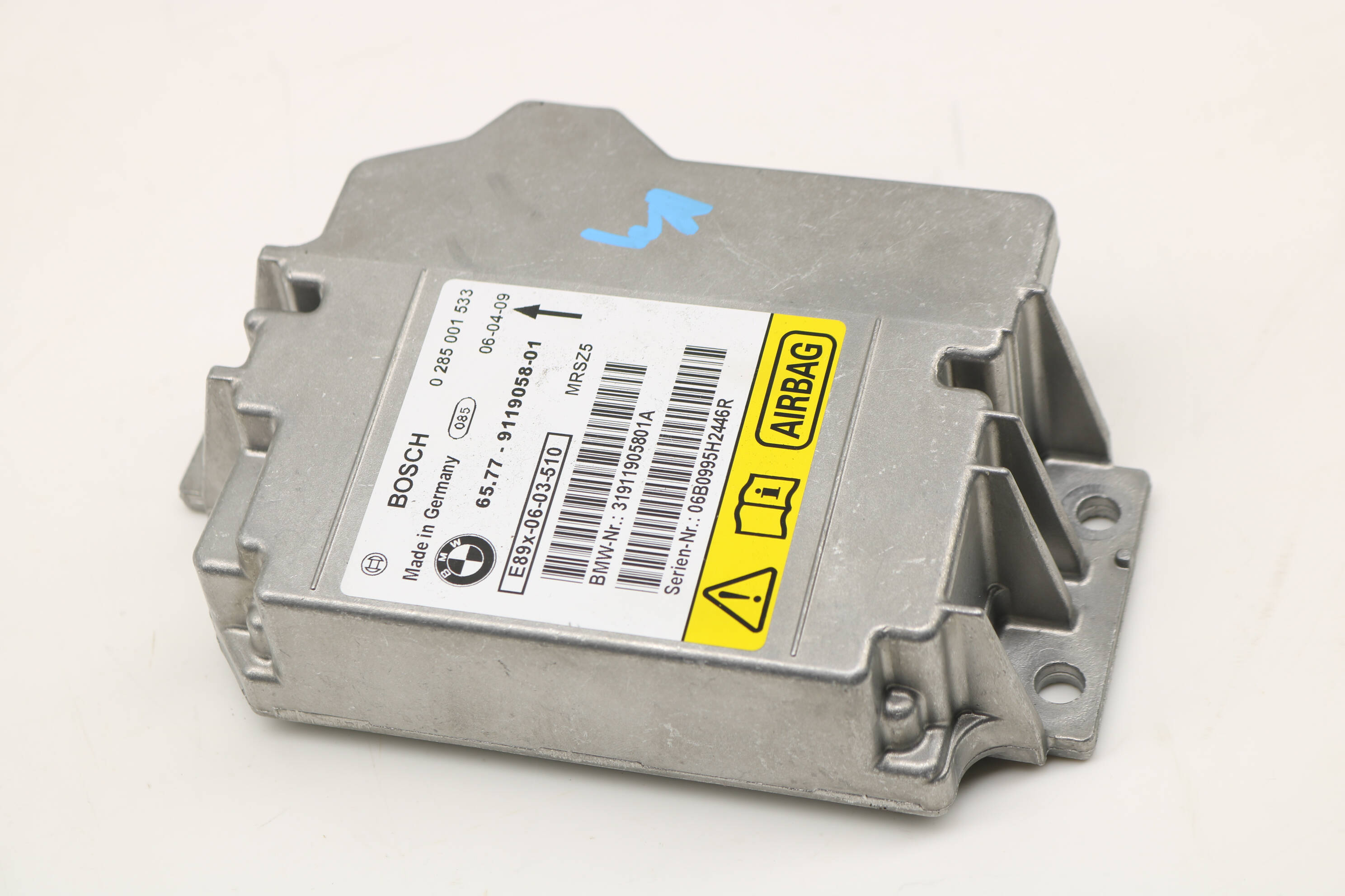 AIRBAG / AIR BAG CONTROL MODULE - BMW 323I 325I 325XI 330I 330XI