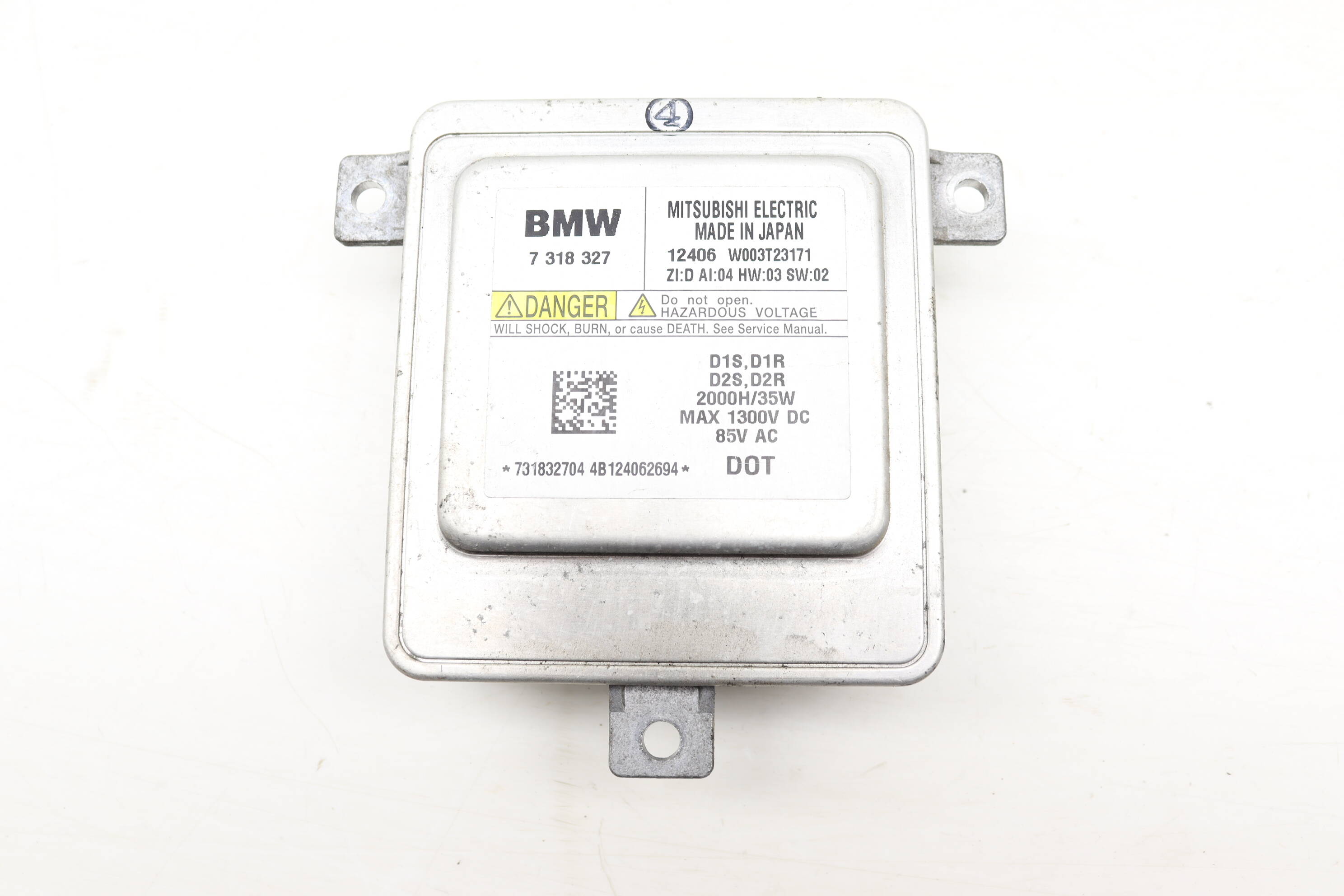 BMW Hid Xenon Headlight Control Module 63117318327