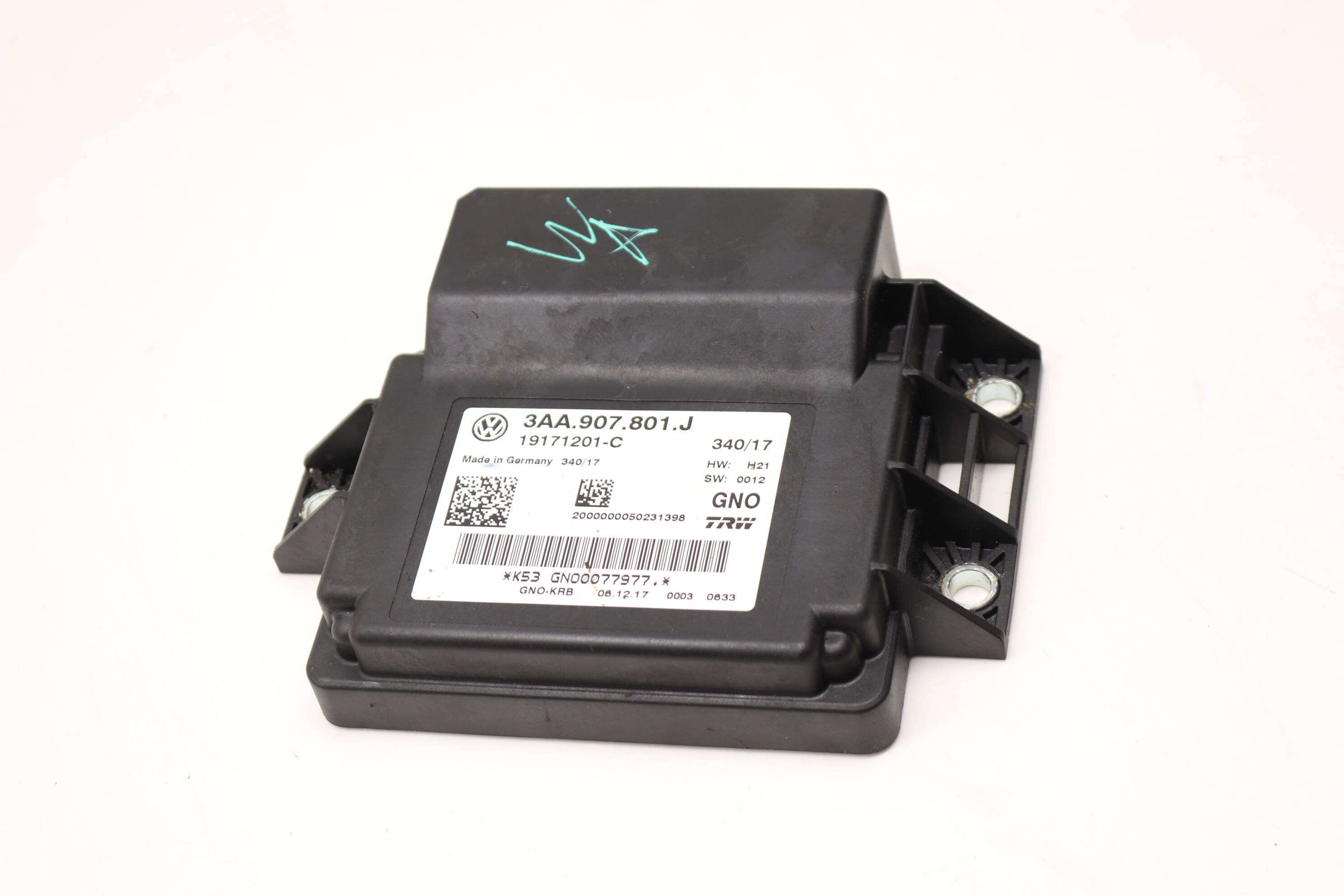 VW Emergency / Parking Brake Control Module 3AA907801J