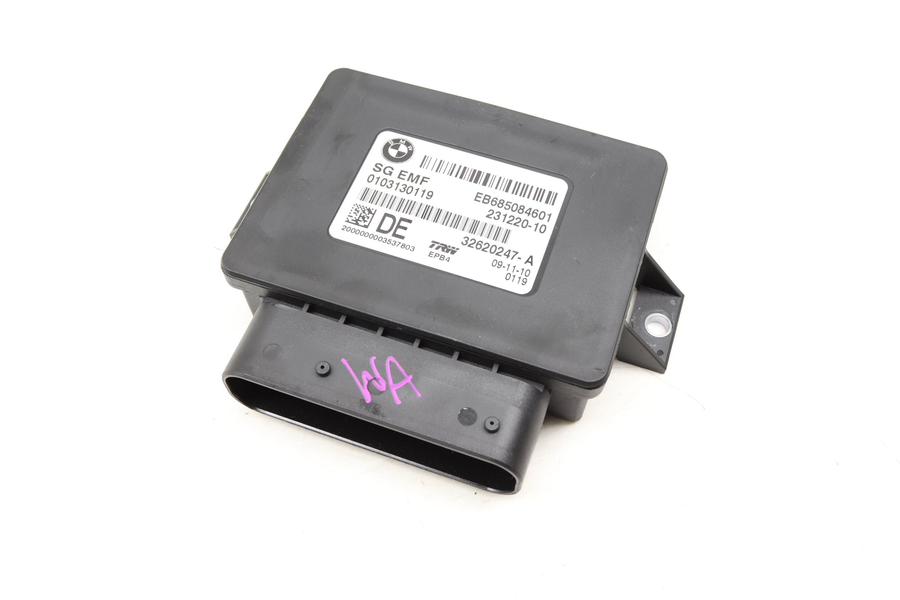 PARKING BRAKE / EMF CONTROL MODULE - BMW 528I XDRIVE 535D XDRIVE