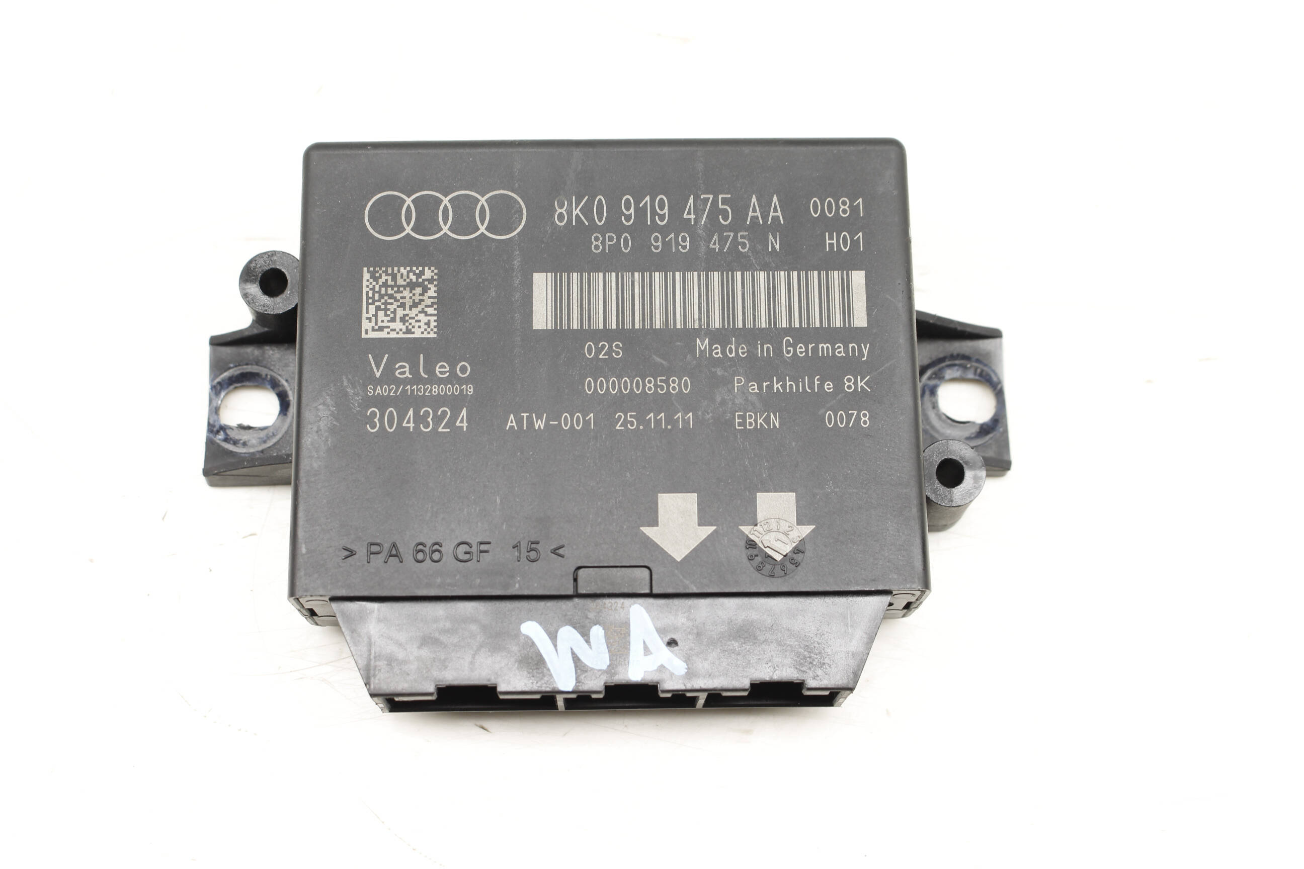 PARKING / PARK ASSIST CONTROL MODULE - AUDI A5 Q5 S5 - 8K0919475AA