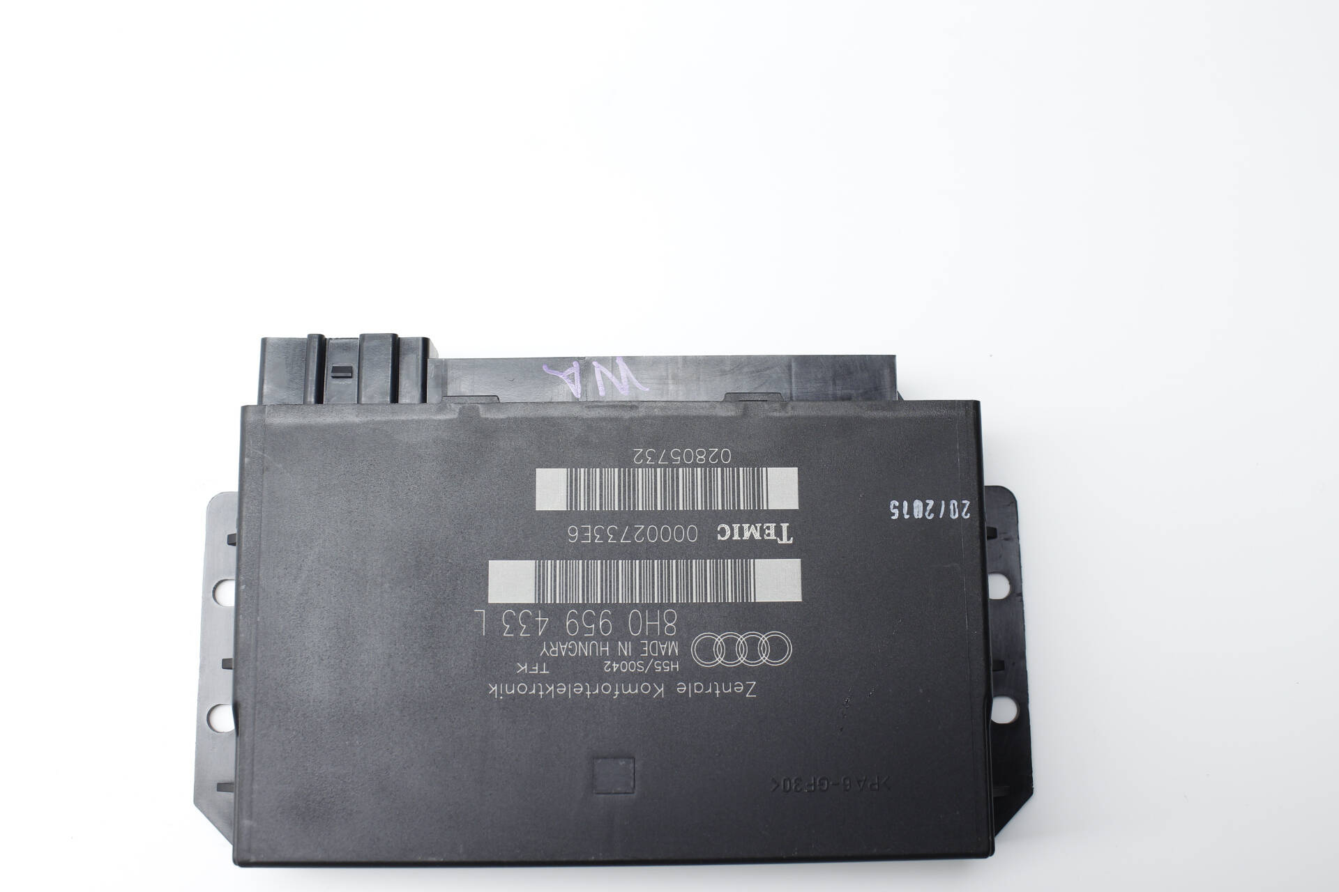 CONVERTIBLE COMFORT CONTROL MODULE / CCM - AUDI A4 RS4 S4 - 8H0959433L