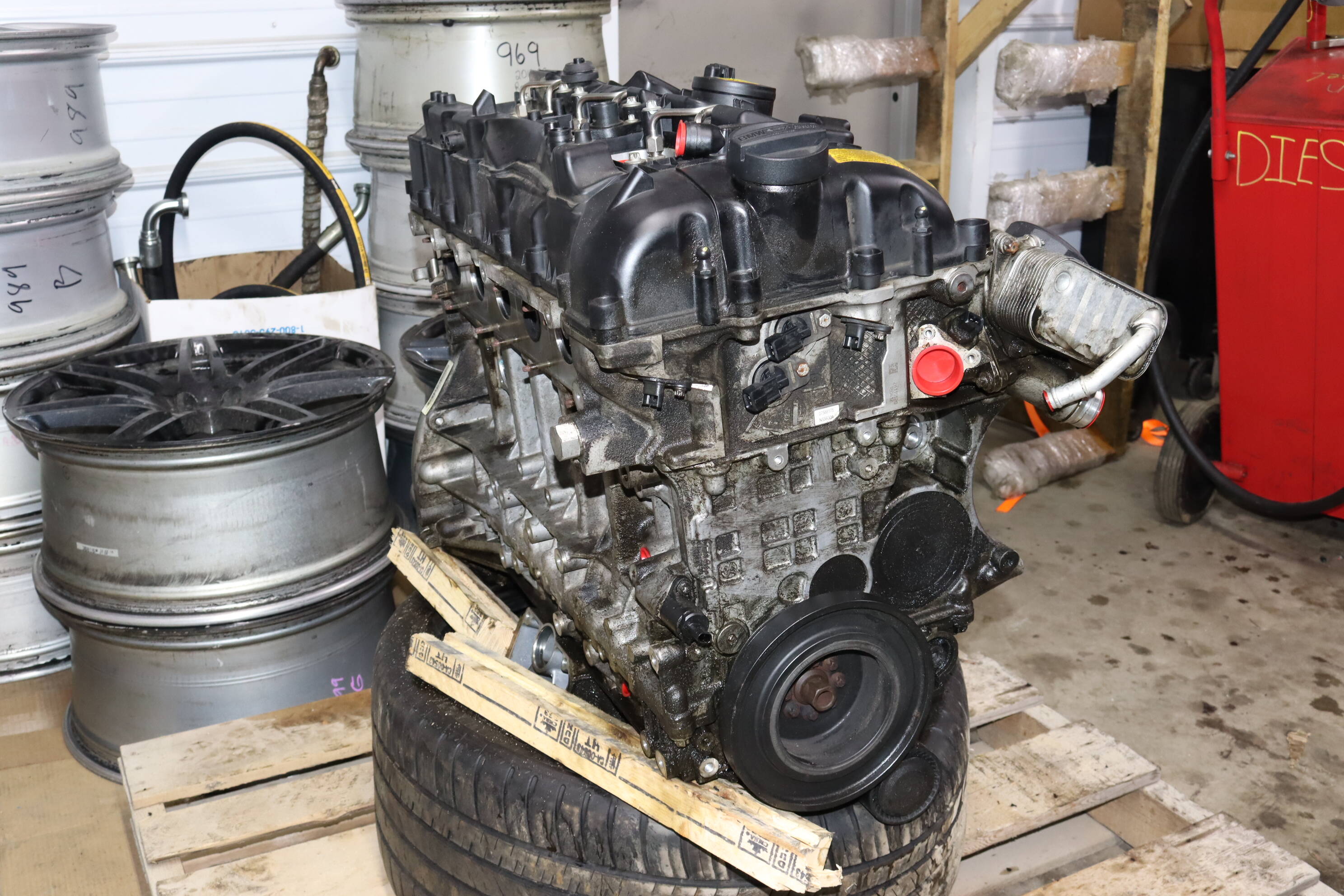 ENGINE LONG BLOCK ASSEMBLY - BMW X5 X6 - 11002249010