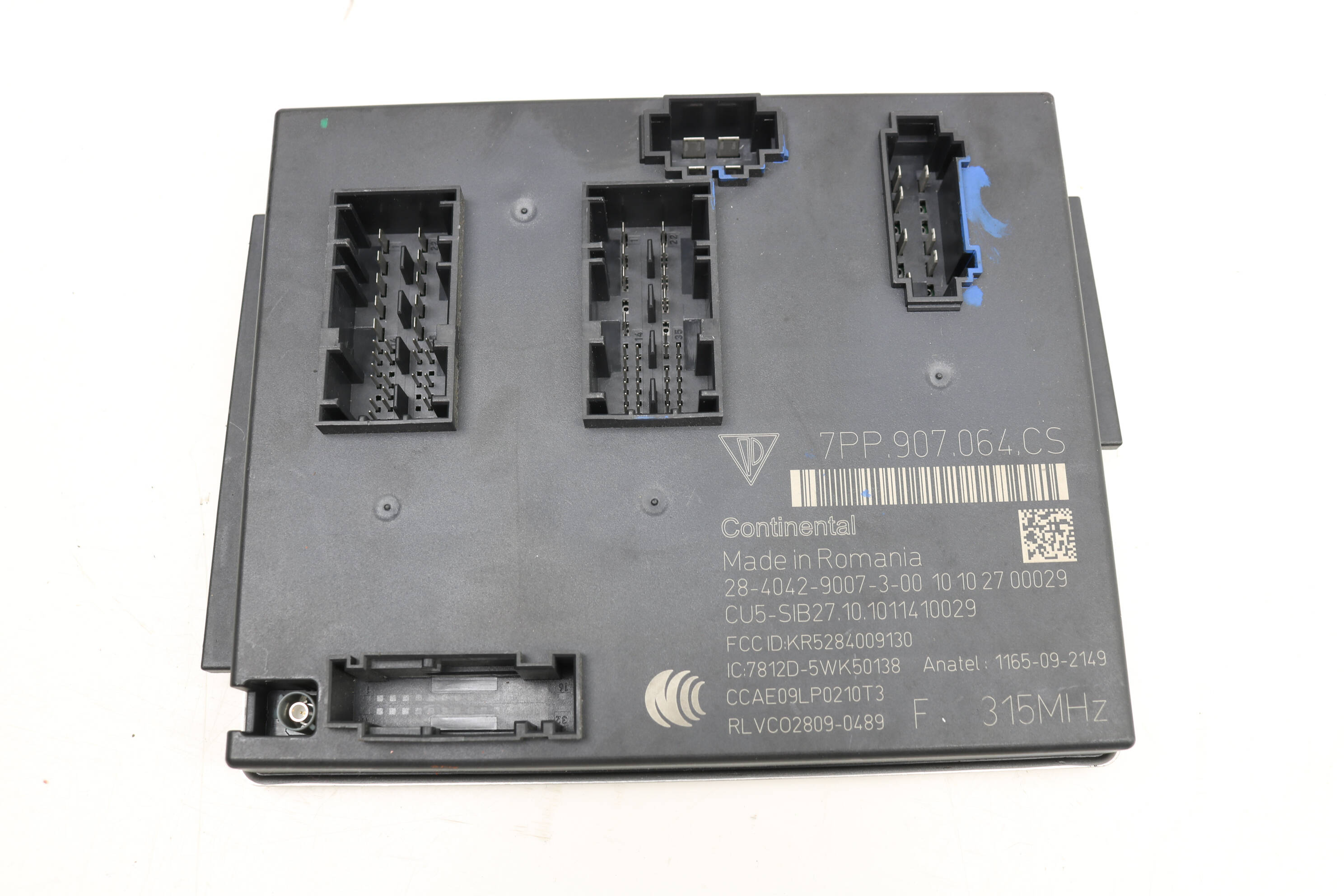 Porsche Front Body Control Module / Bcm 7PP907064CS