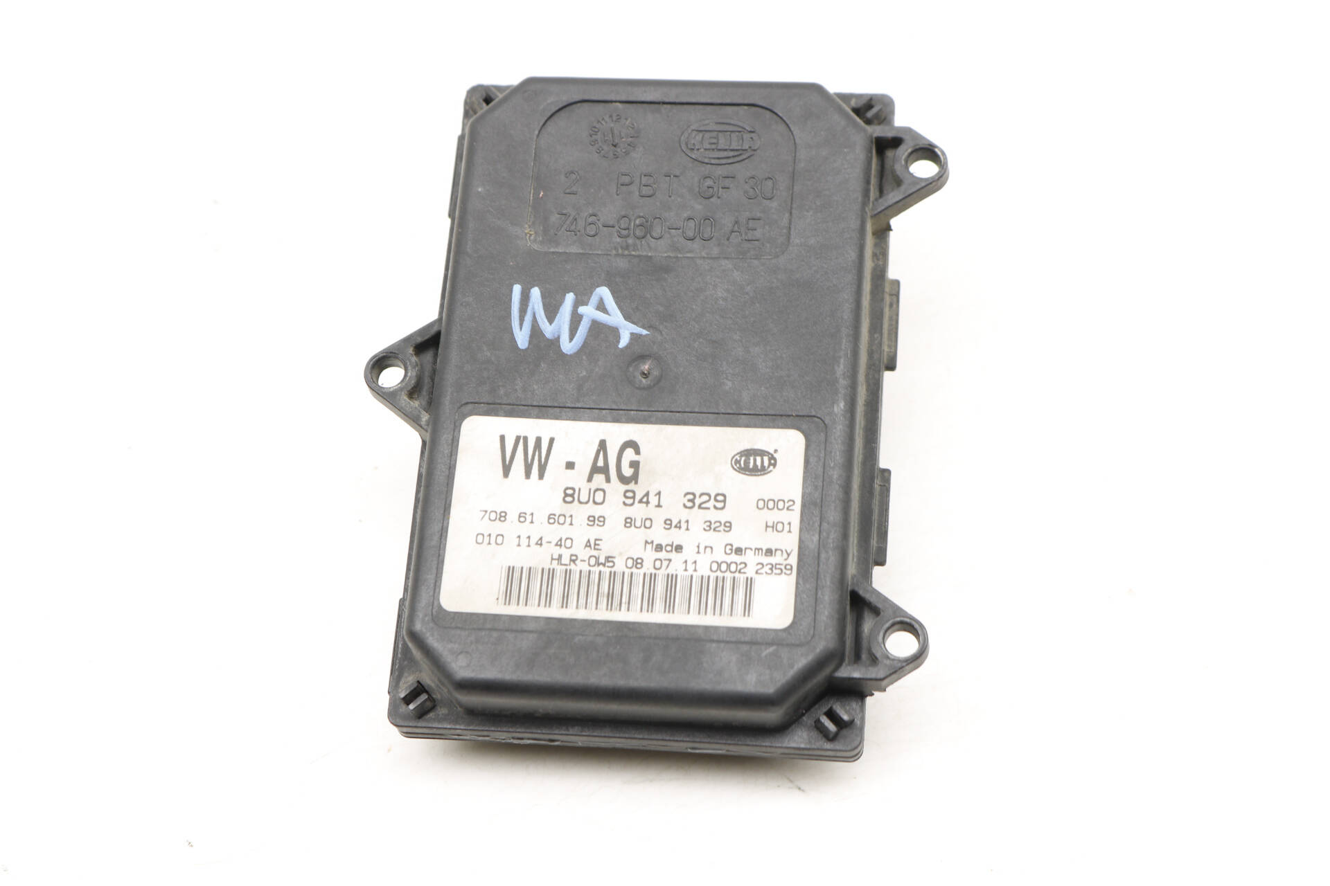 VW Hid / Xenon Headlight Power Module 8U0941329