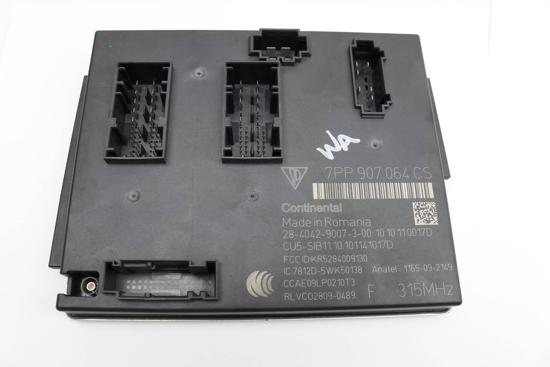 Porsche Front Body Control Module / Bcm 7PP907064CS