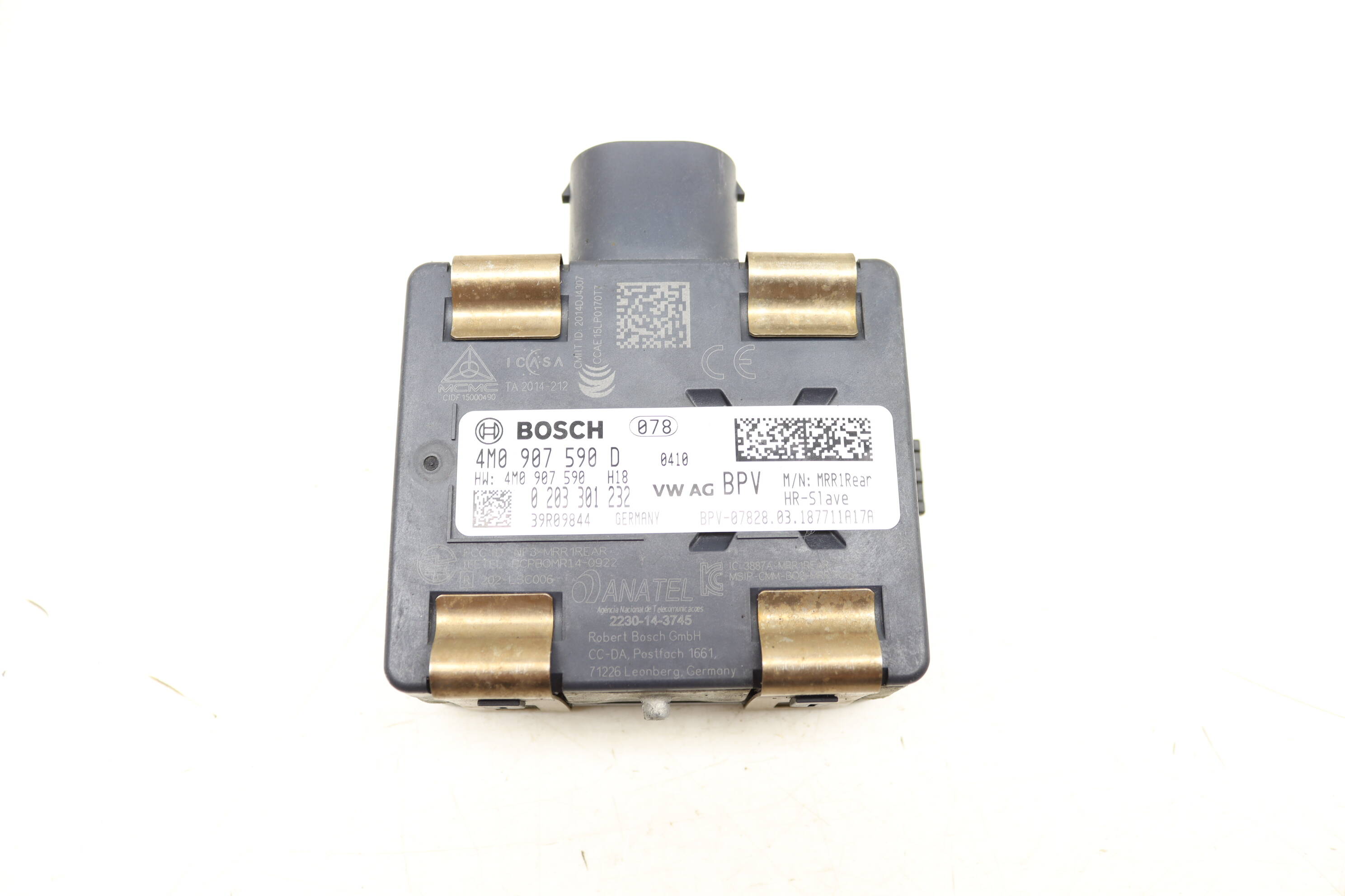 Audi Left Lane Change Assist Module (Slave) 4M0907590D