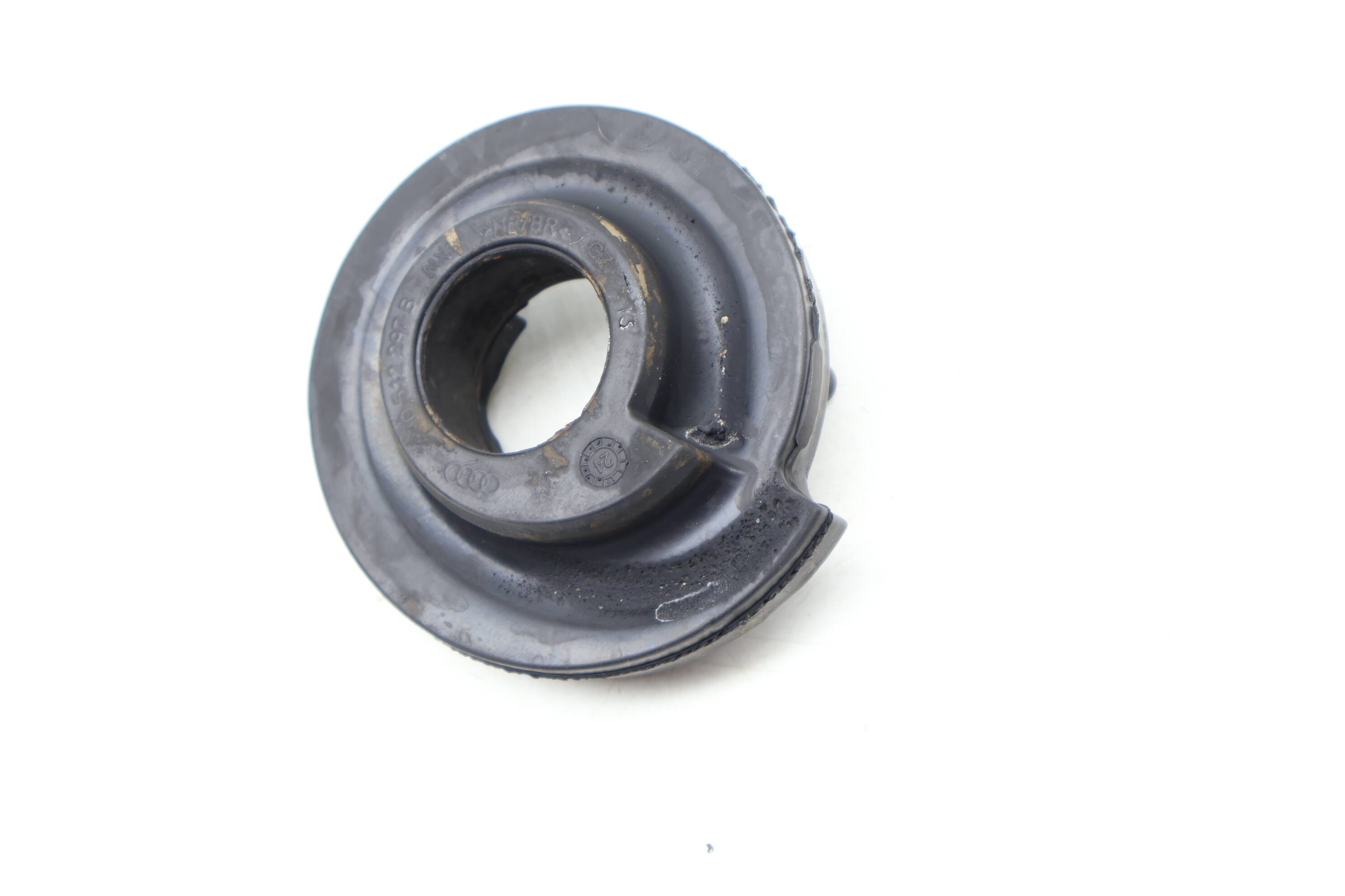 Audi Rear Lower Coil Spring Rubber Mount 4M0512297B