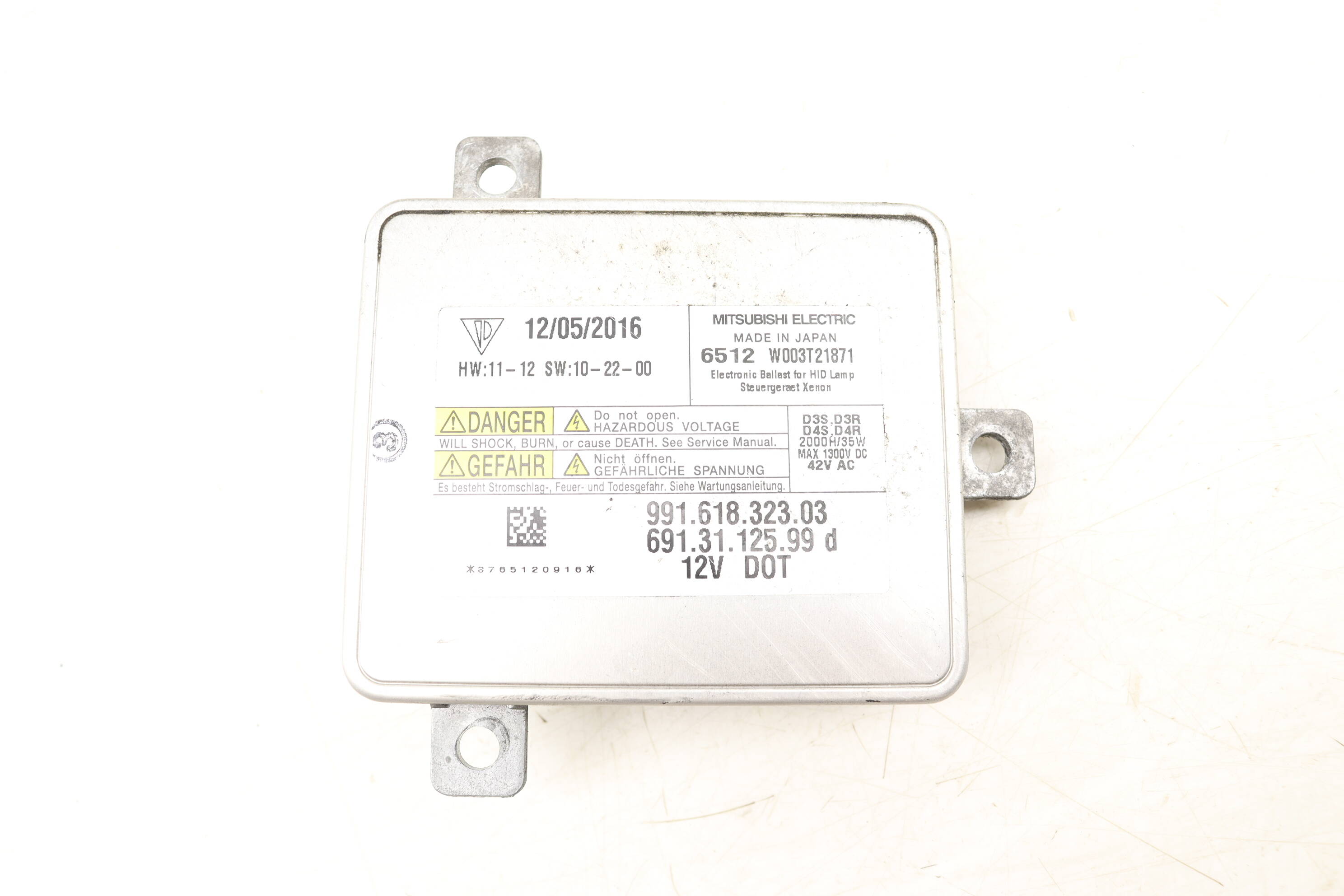 Porsche Xenon Headlight Ballast Module 99161832303