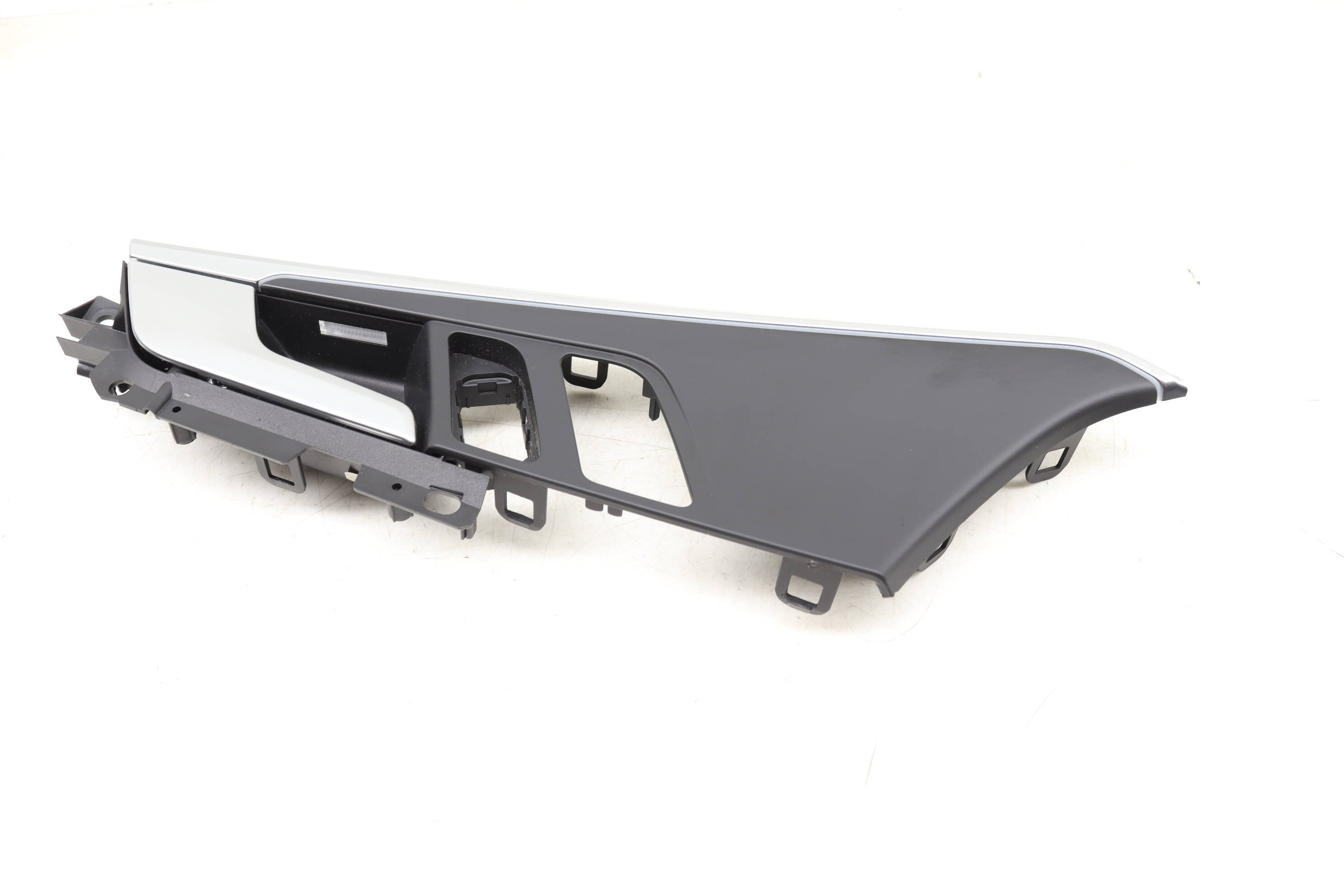 Audi Front Left Interior Door Handle / Release W/ Trim 8W0837019C