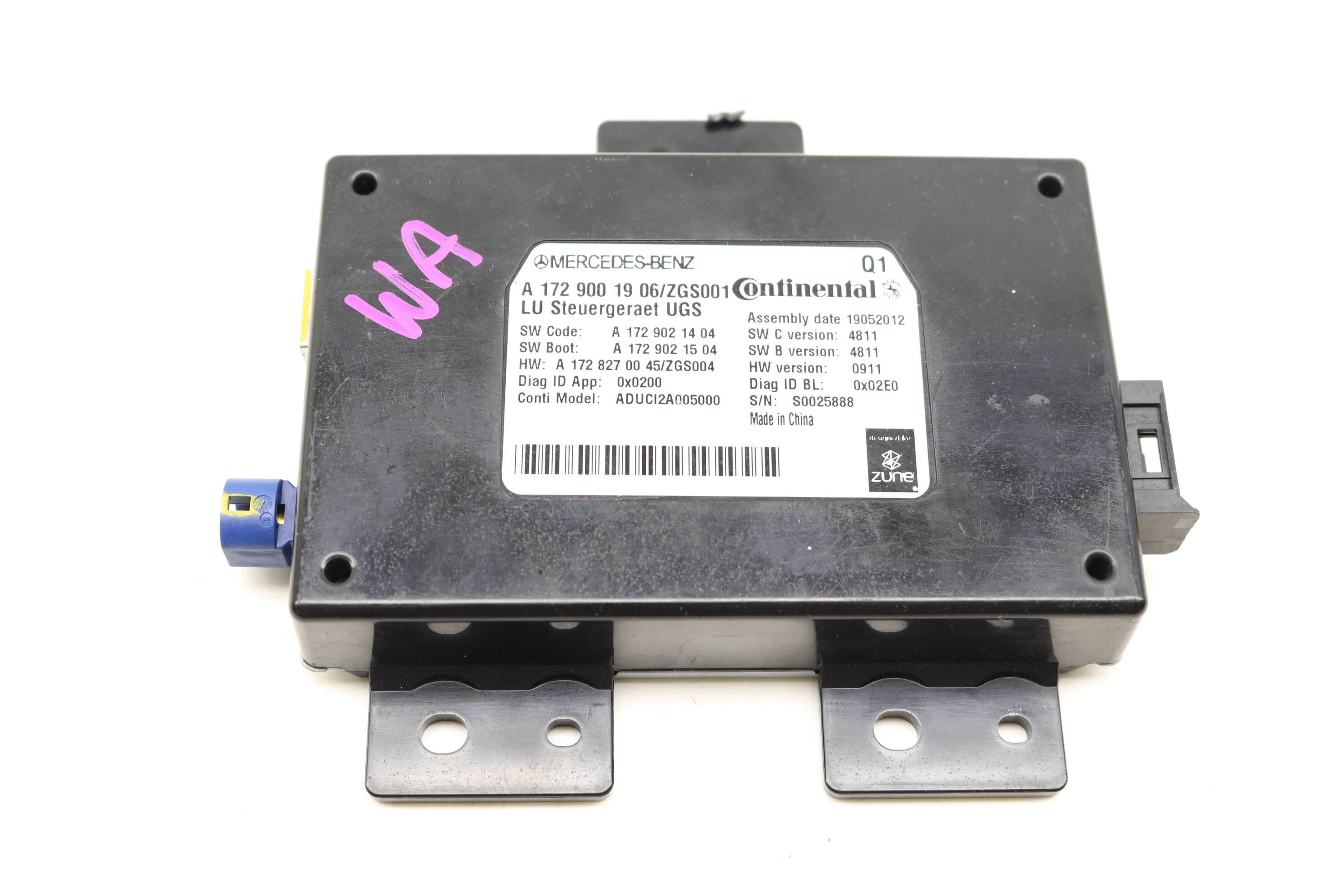 Mercedes-Benz Communications / Media Interface Module 1729001906