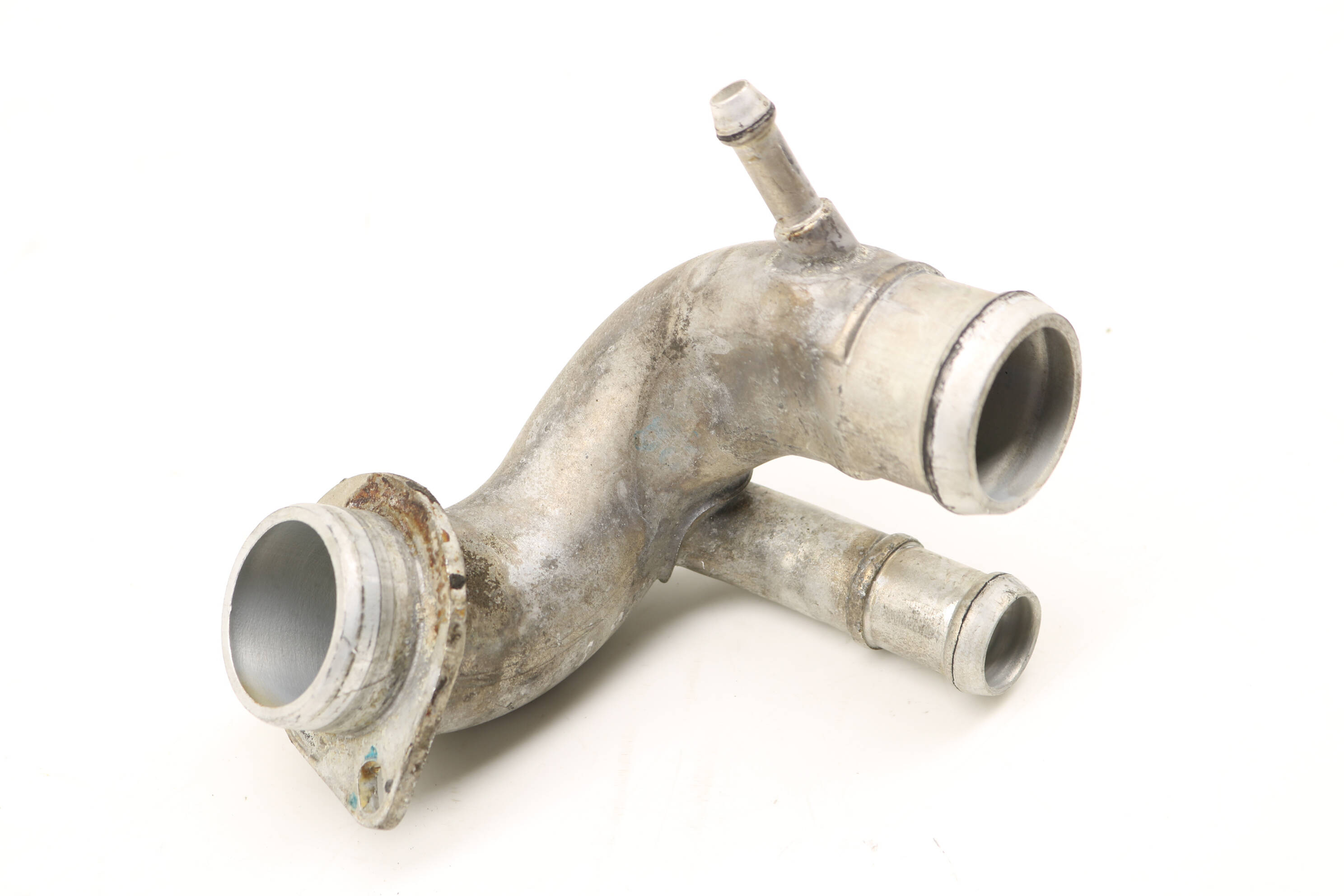 BMW Radiator Coolant Hose / Adapter / Pipe / Flange 17127576355