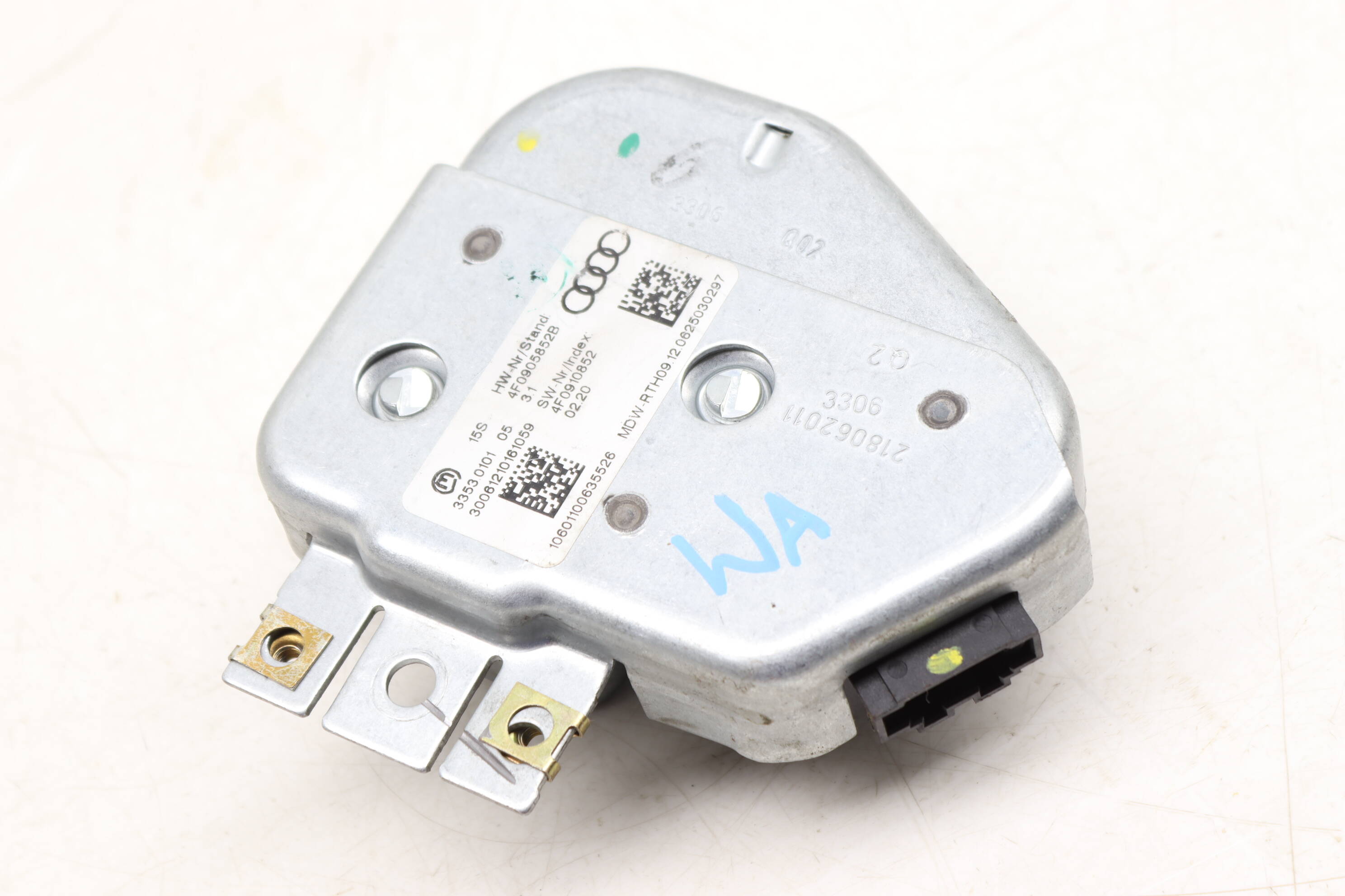 START AUTHORIZATION STEERING LOCK MODULE J518 - AUDI A6 Q7 S6