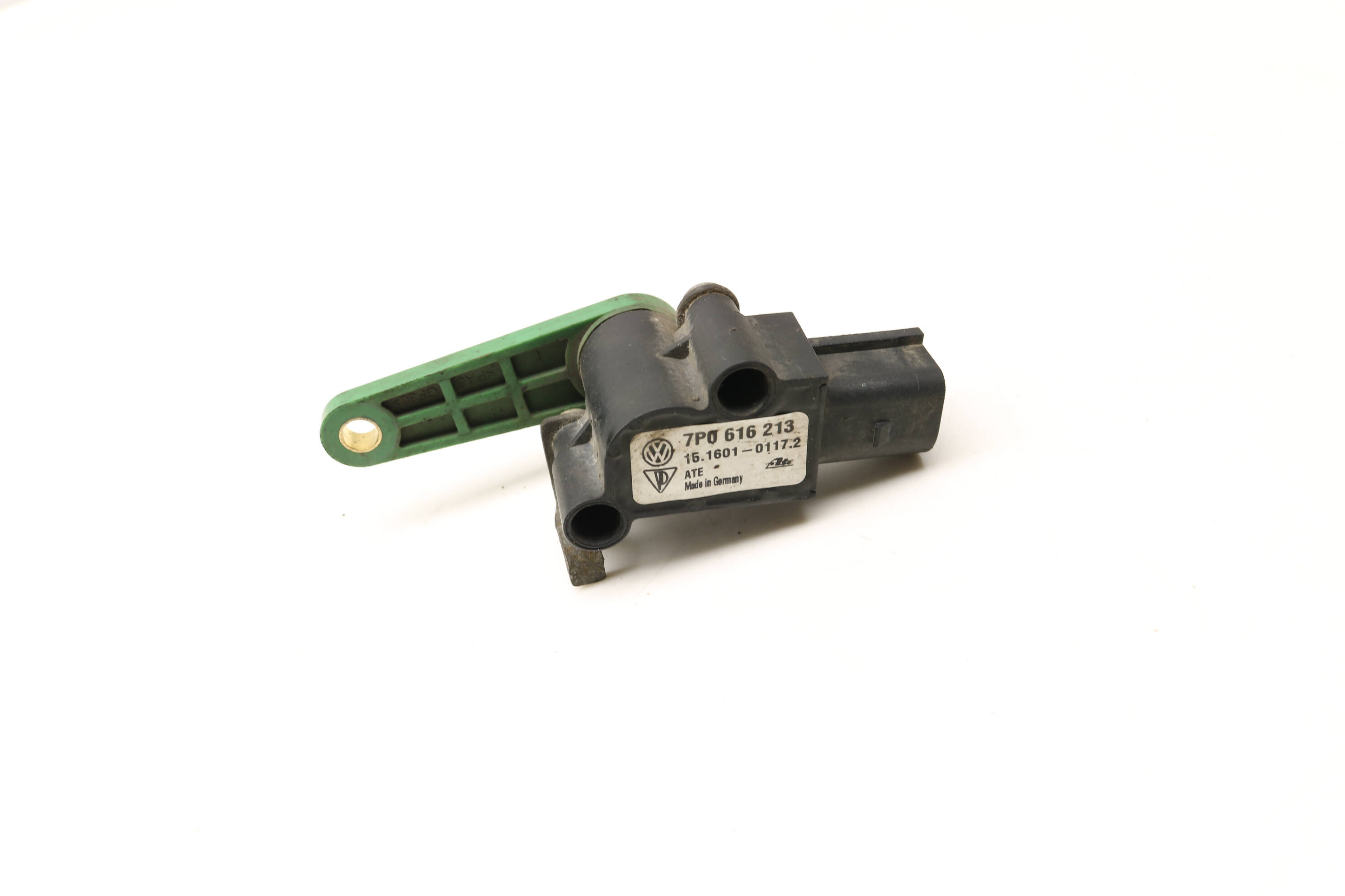 VW Front Left Headlight / Suspension Level Sensor 7P0616213