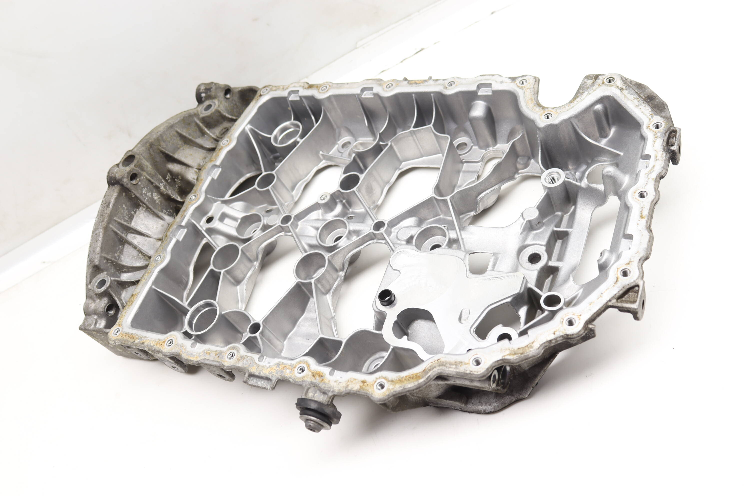 Audi Upper Engine Oil Pan / Sump 06K103603BL