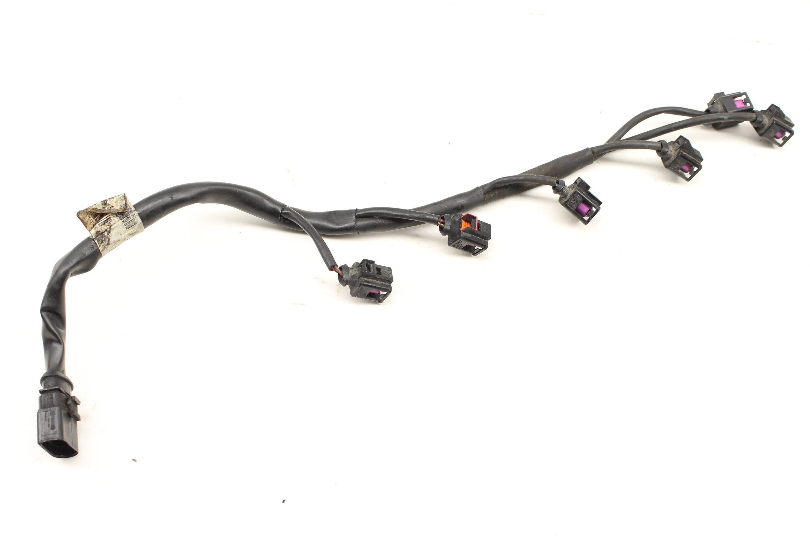 RIGHT - FUEL INJECTOR WIRING HARNESS - AUDI S6 S8 - 07L971627F