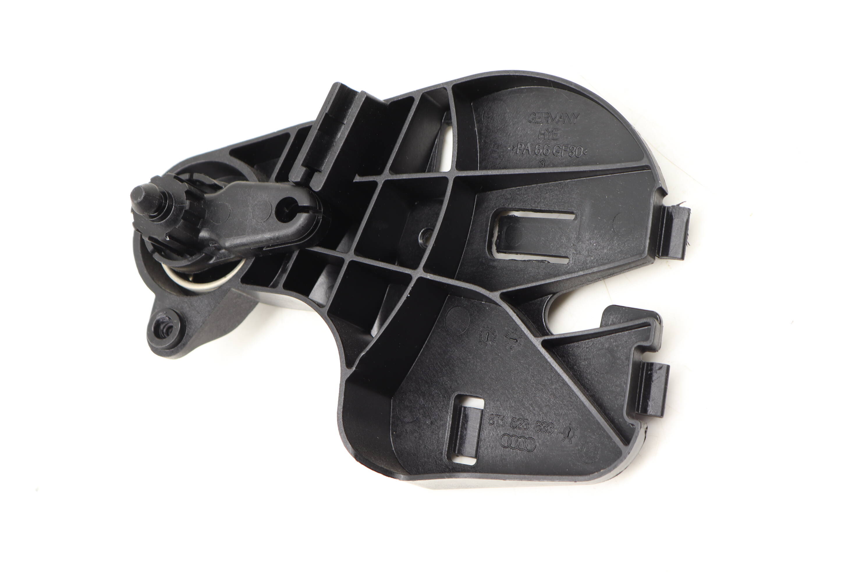 Audi Hood Latch Release Lever Bracket 8T1823633