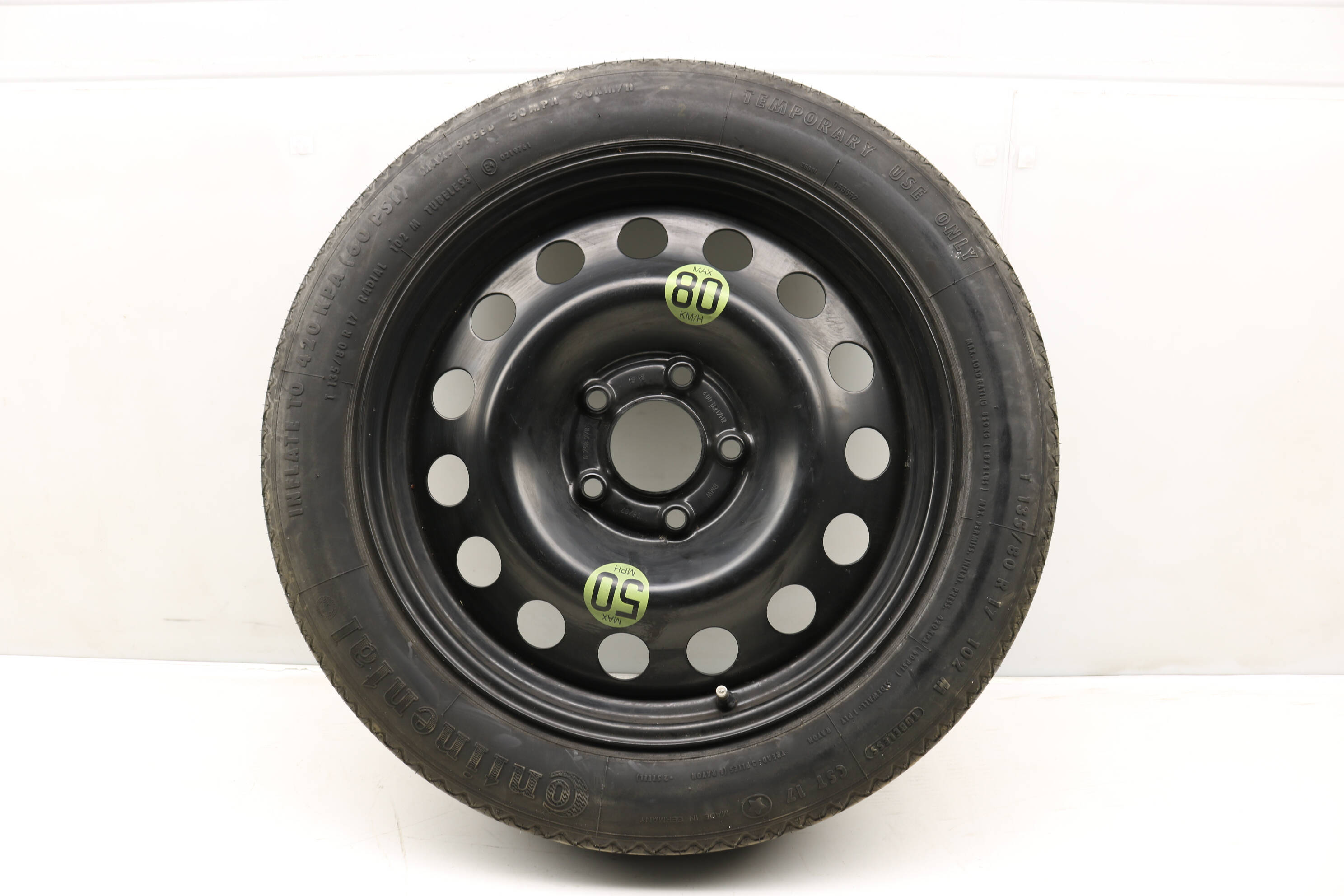 BMW 17" Inch Compact Spare Tire / Wheel 36116758778