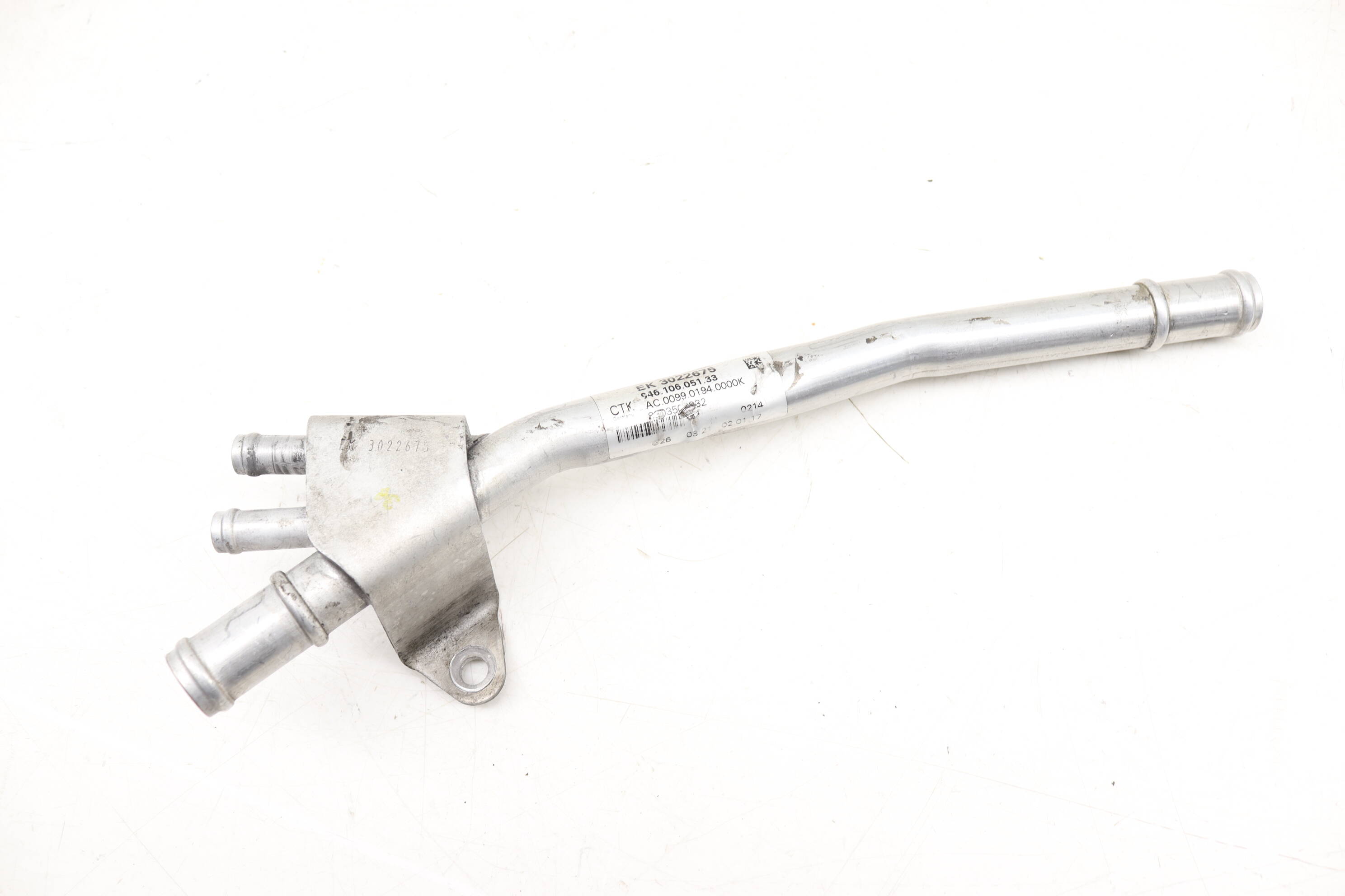 Porsche Coolant Line / Pipe / Tube (Return) (Macan) 94610605133