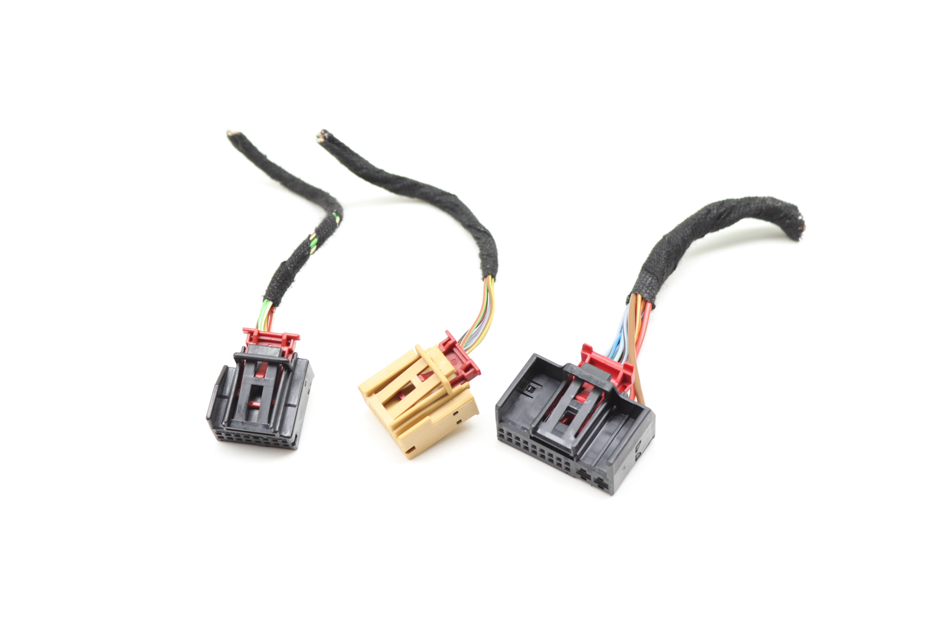 Audi Ac Climate / Temp Control Unit Wiring Connector Set