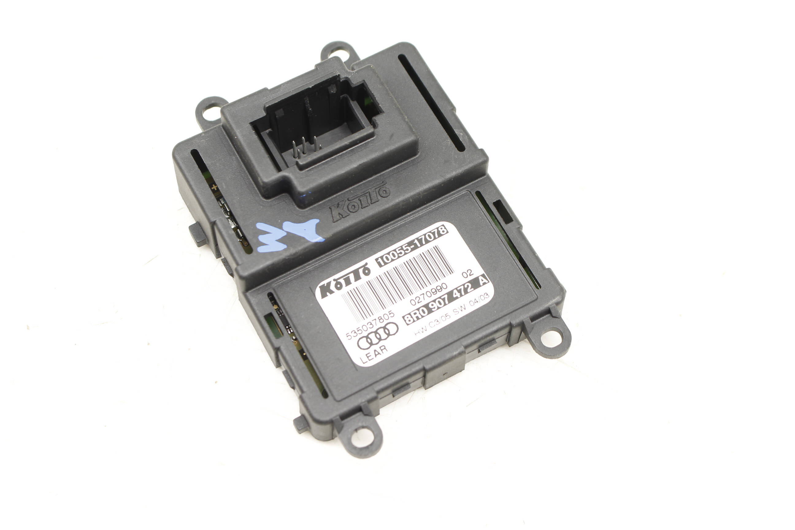 HEADLIGHT / HEADLAMP LED CONTROL MODULE - AUDI Q5 - 8R0907472A