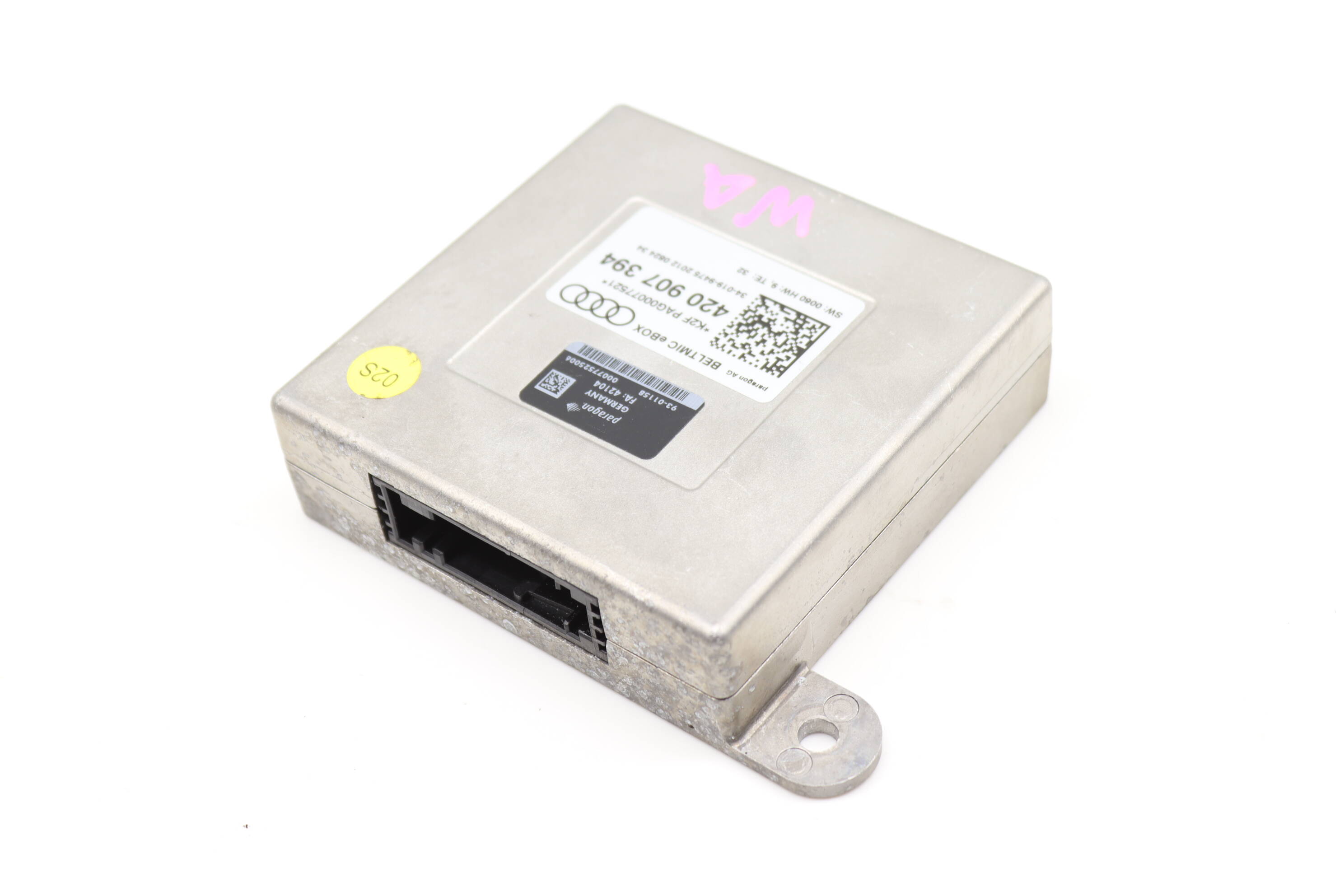 Audi Seat Belt Microphone Control Module 420907394