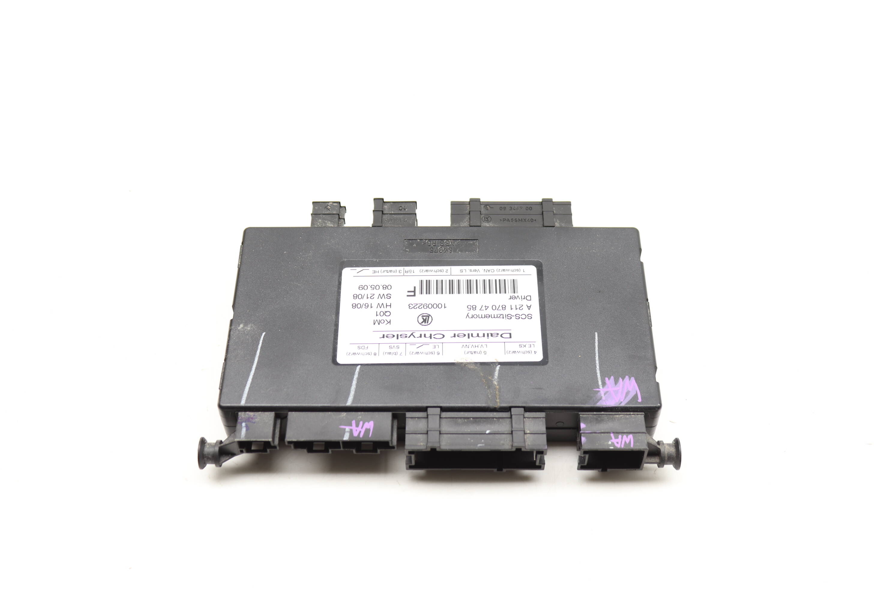 Mercedes-Benz Front Left Seat Control Module 2118704785