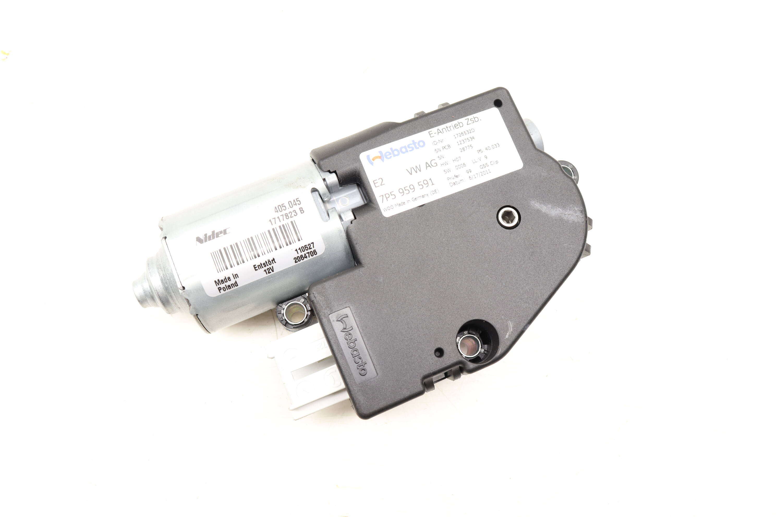 Porsche Sunroof / Sun Roof Motor (Cayenne) 7P5959591