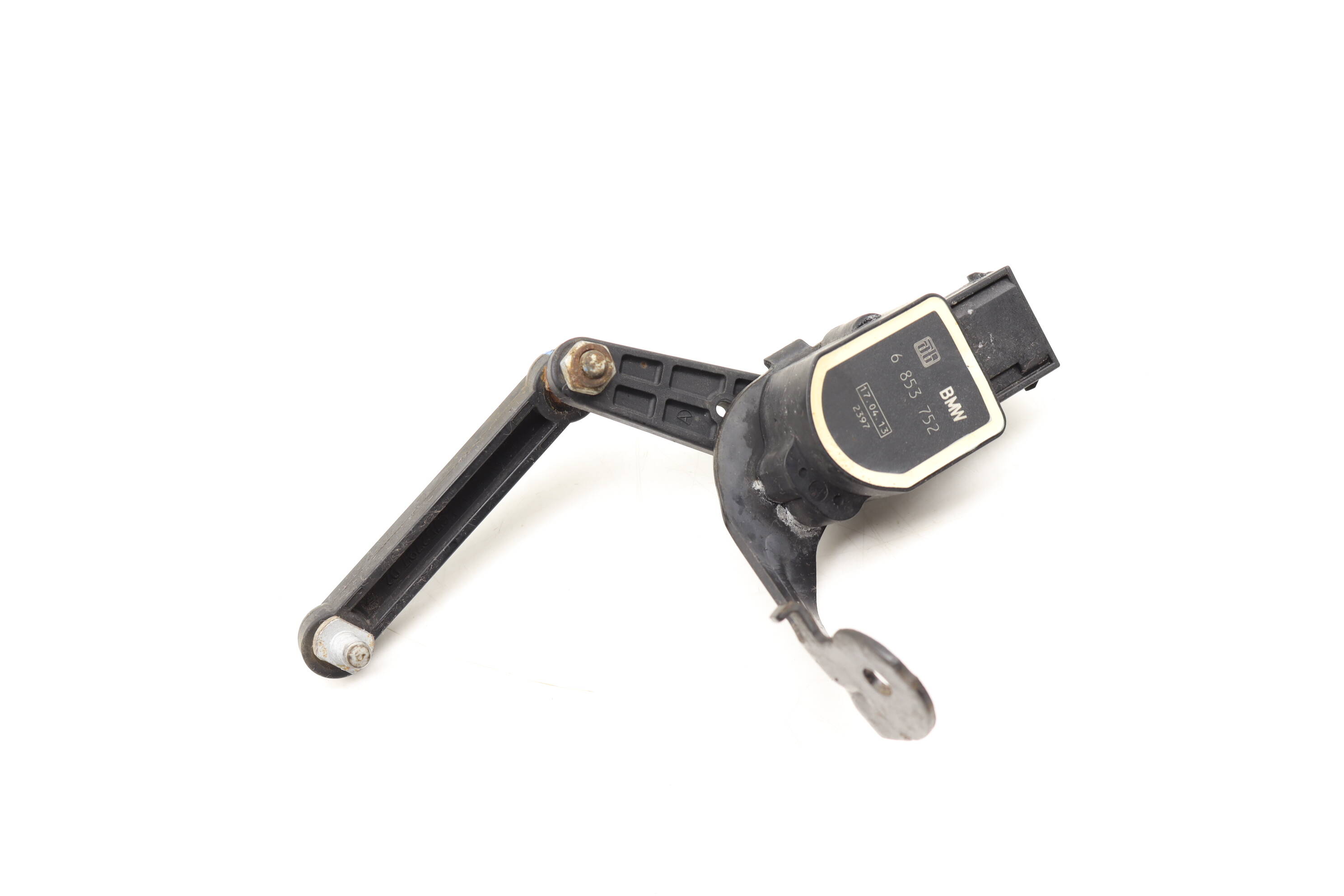 BMW Rear Left Headlight Leveling Sensor / Linkage 37146853752