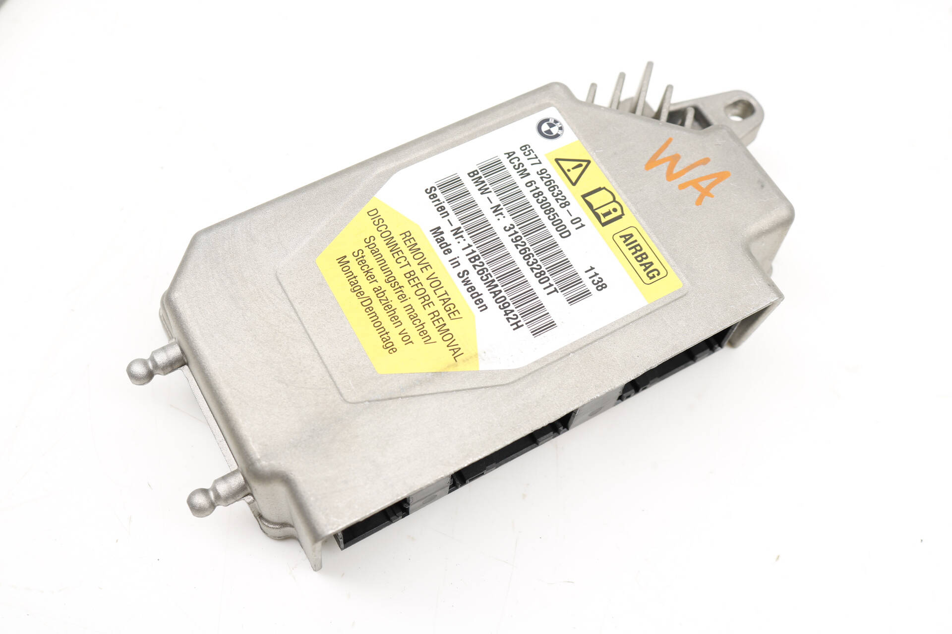 BMW Airbag / Air Bag Control Module 65779266328