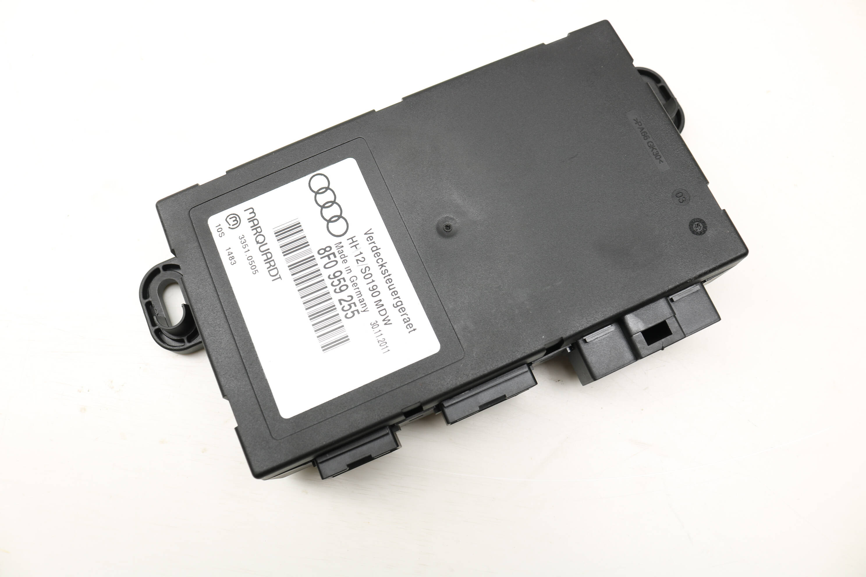 CONVERTIBLE TOP CONTROL MODULE - AUDI A5 RS5 S5 - 8F0959255